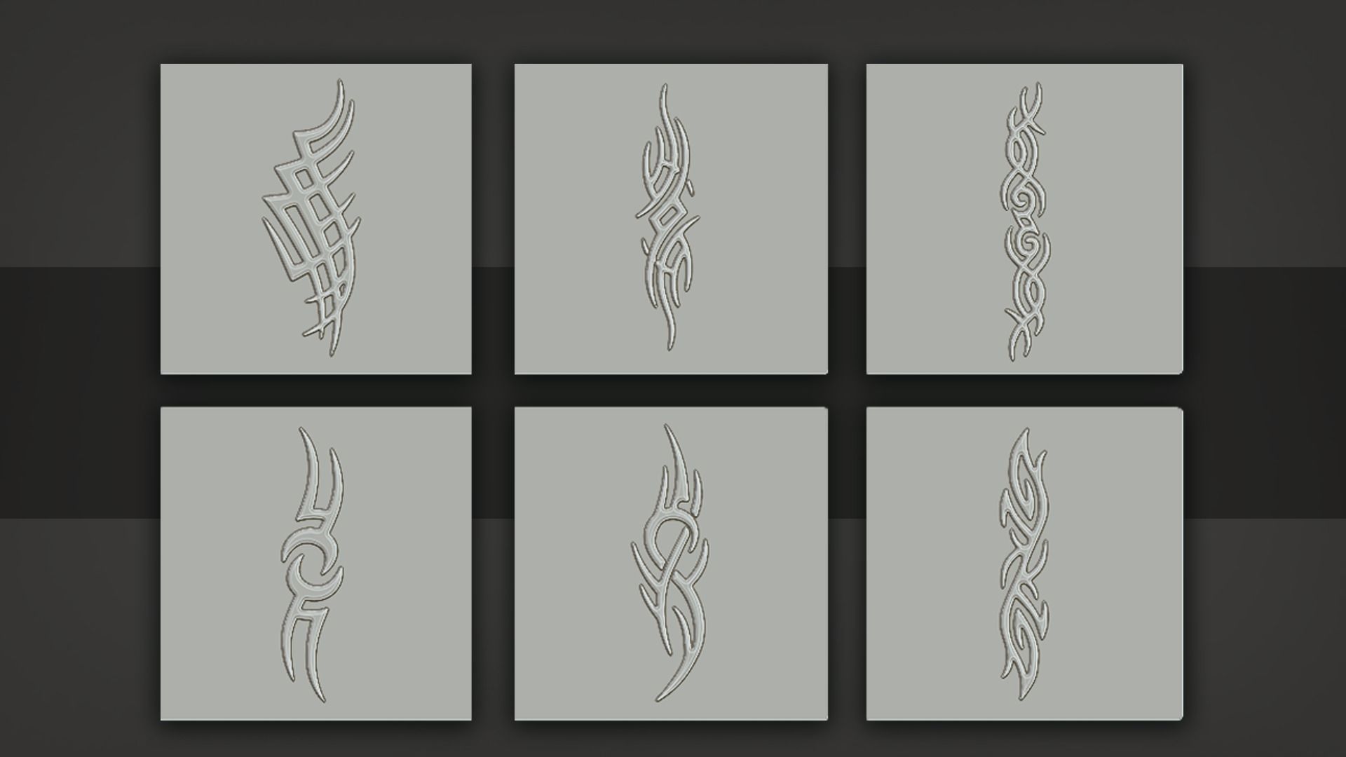 Stylized Dragon Alphas Texture | CGTrader