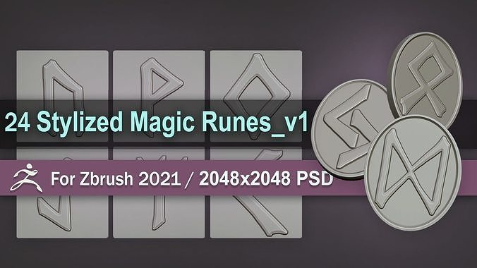 Stylized Magic RunesV1 Texture | CGTrader