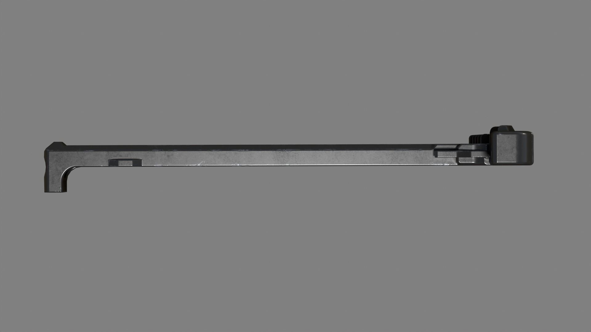 3D model GRIP-N-RIP Charging Handle - Replica - LOW POLY VR / AR / low ...