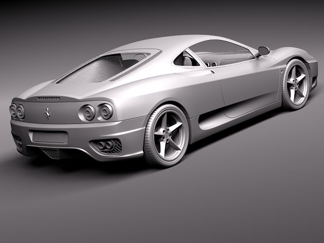 Ferrari 360 Modena 3D model | CGTrader