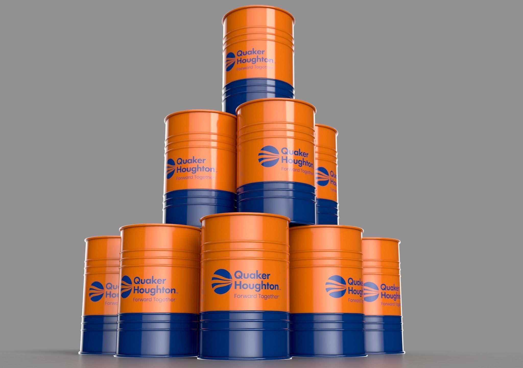 3D model Realistic Quaker Houghton Barrel 3D Model VR / AR / low-poly ...