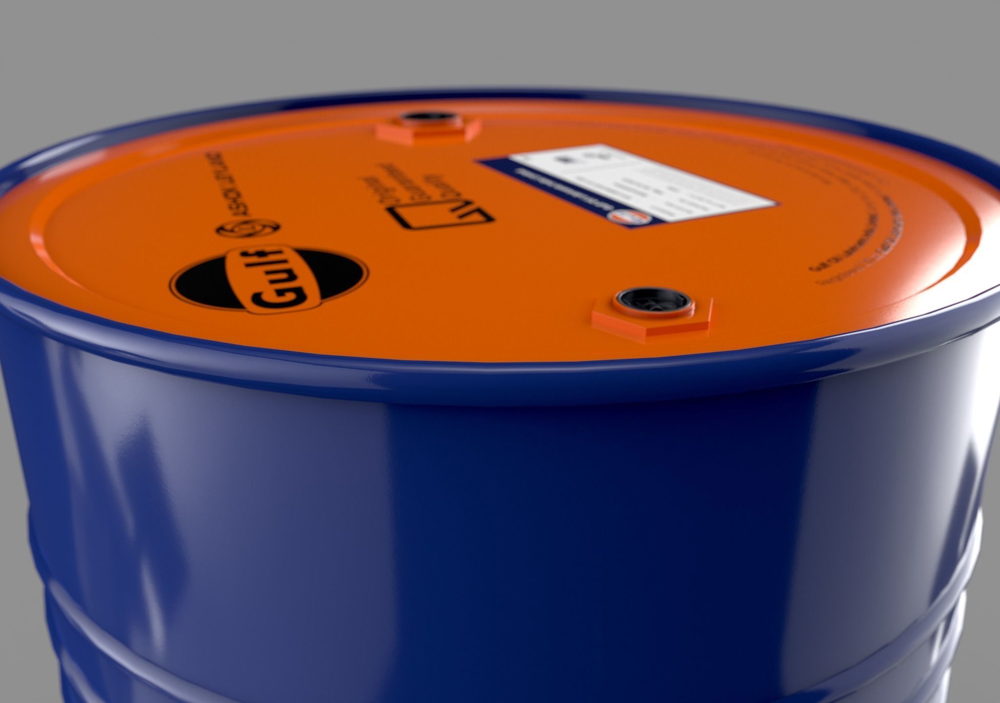 3D model Realistic Gulf Barrel 3D Model VR / AR / low-poly | CGTrader