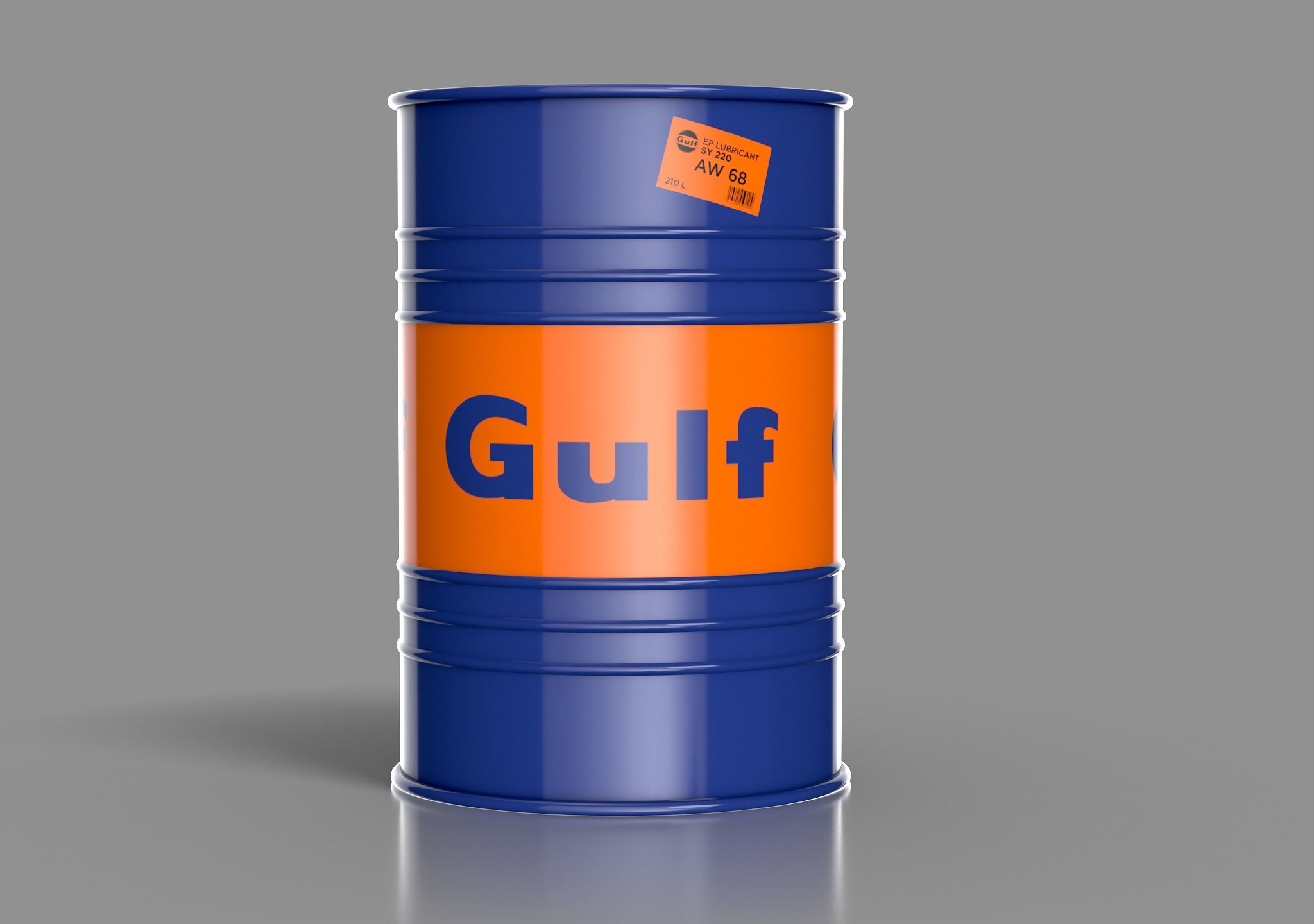 3D model Realistic Gulf Barrel 3D Model VR / AR / low-poly | CGTrader