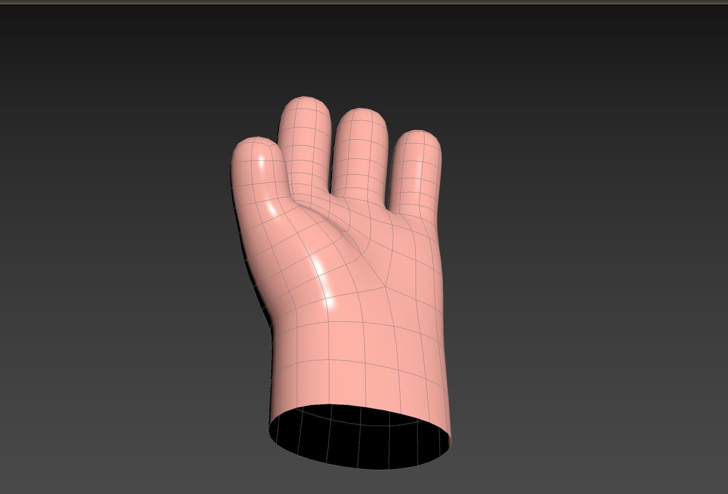 3D model Prop246 Cartoon Hand VR / AR / low-poly | CGTrader
