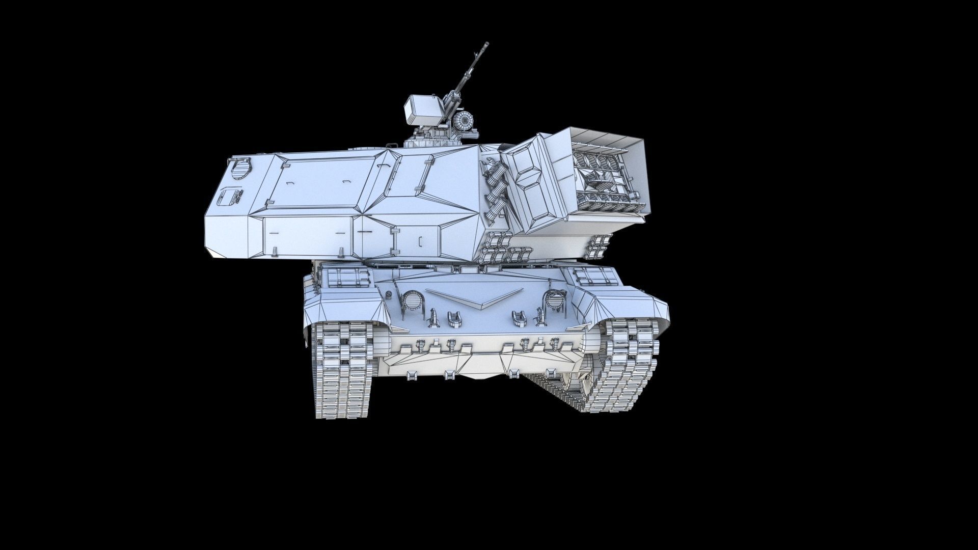 Laser tank 1K17 Szhatie 3D model | CGTrader