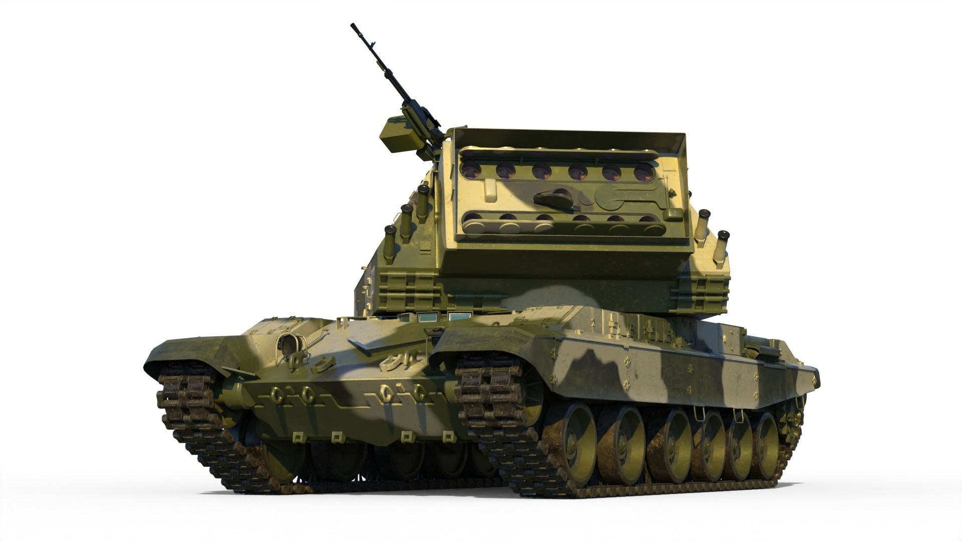 Laser tank 1K17 Szhatie 3D model | CGTrader