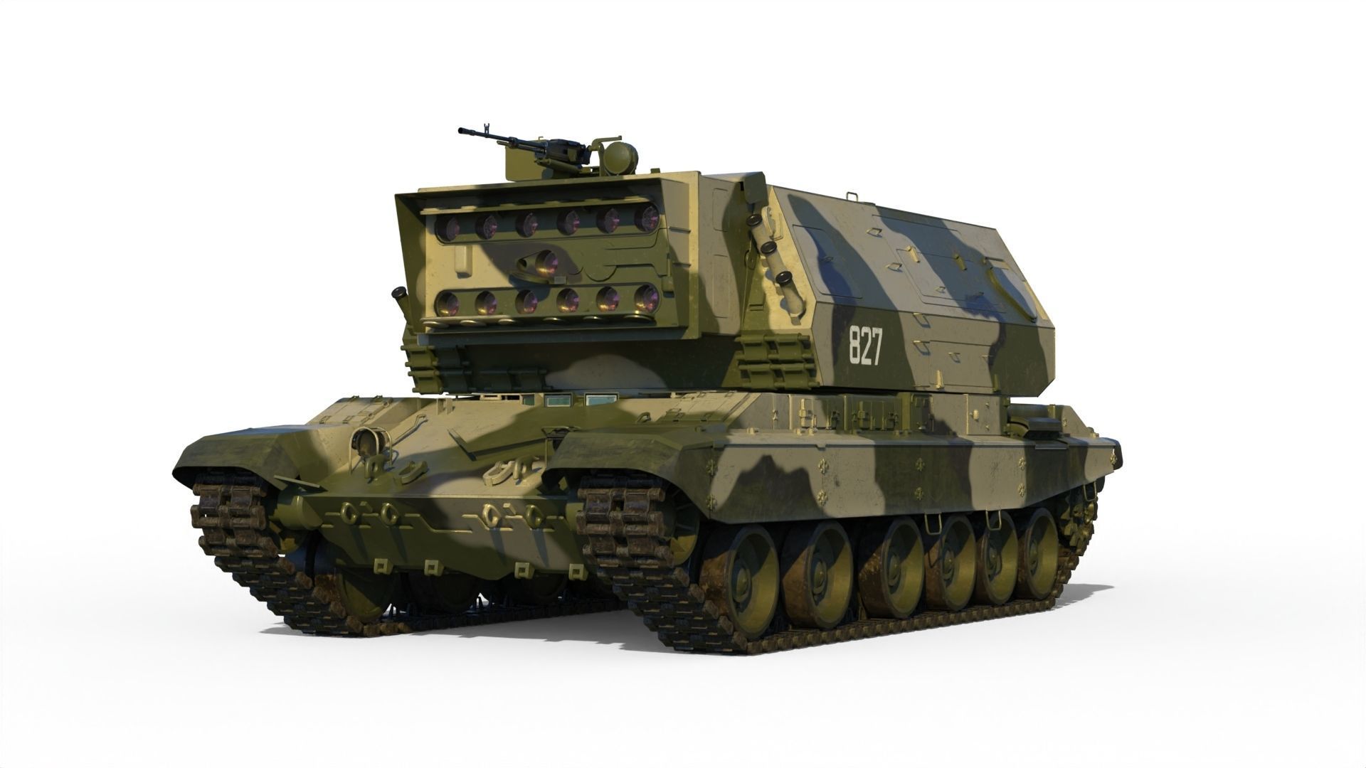 Laser tank 1K17 Szhatie 3D model | CGTrader