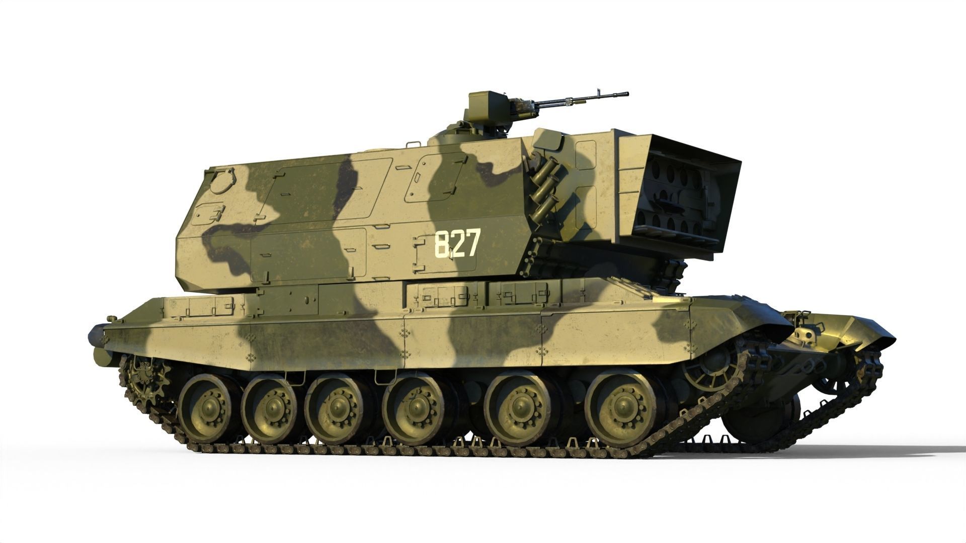 Laser tank 1K17 Szhatie 3D model | CGTrader