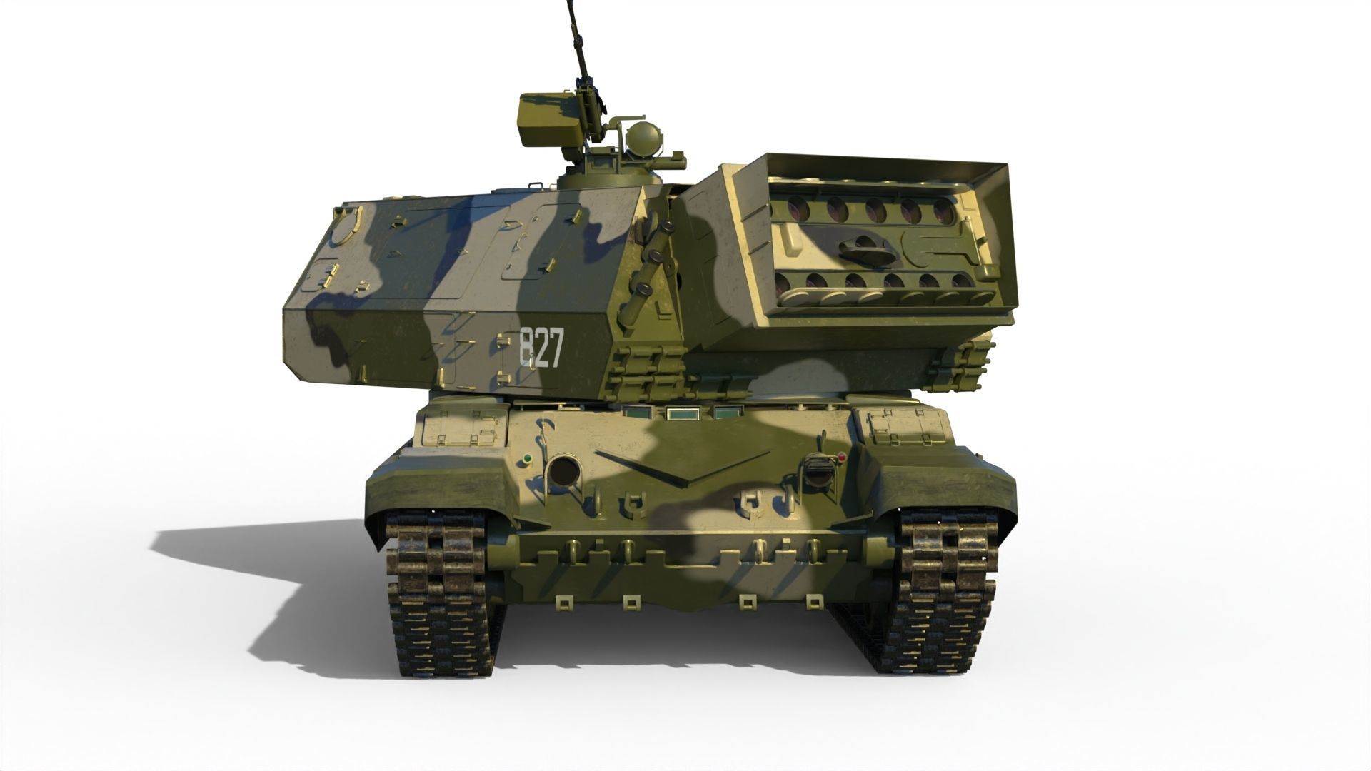 Laser tank 1K17 Szhatie 3D model | CGTrader