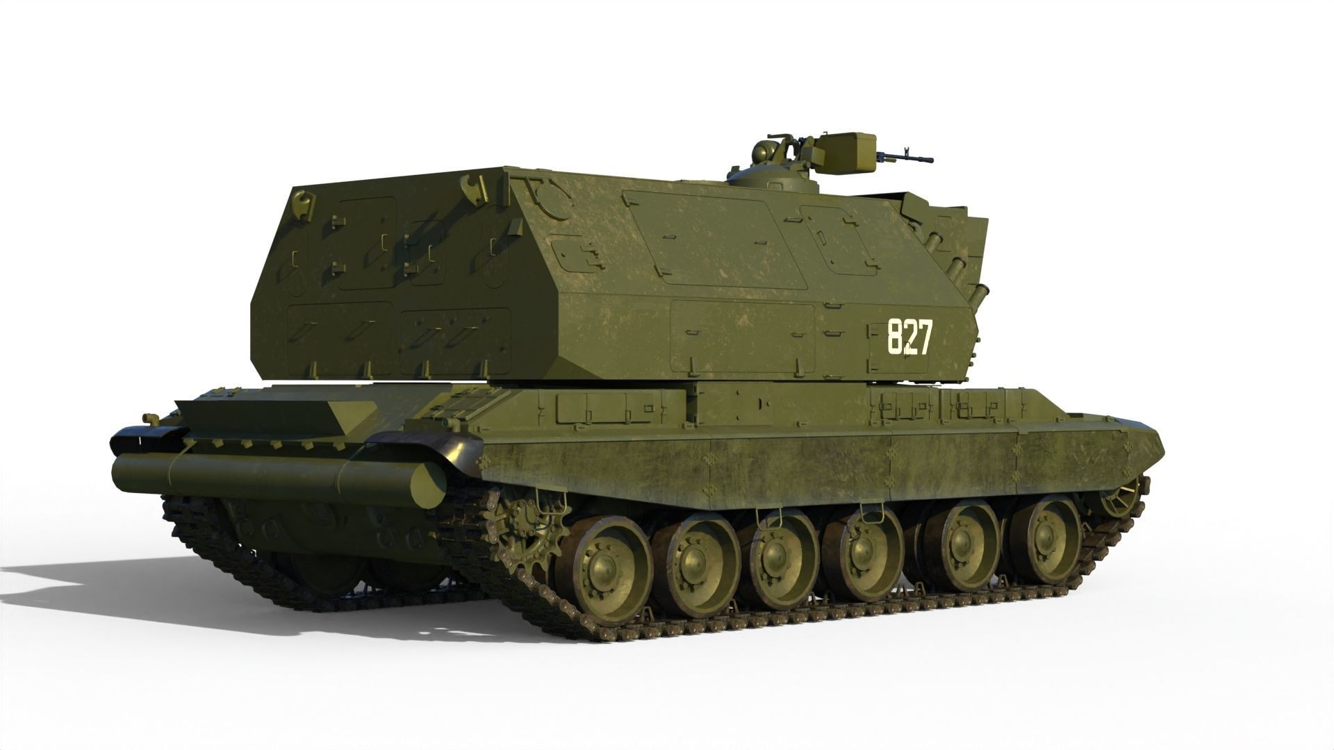 Laser tank 1K17 Szhatie 3D model | CGTrader