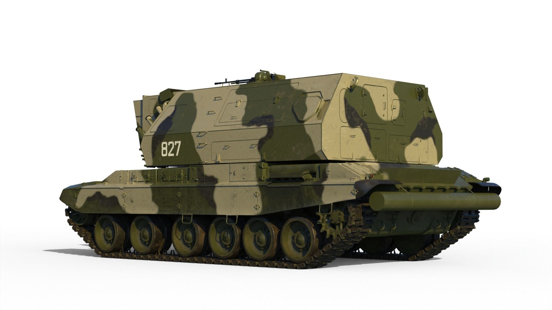 Laser tank 1K17 Szhatie 3D model | CGTrader