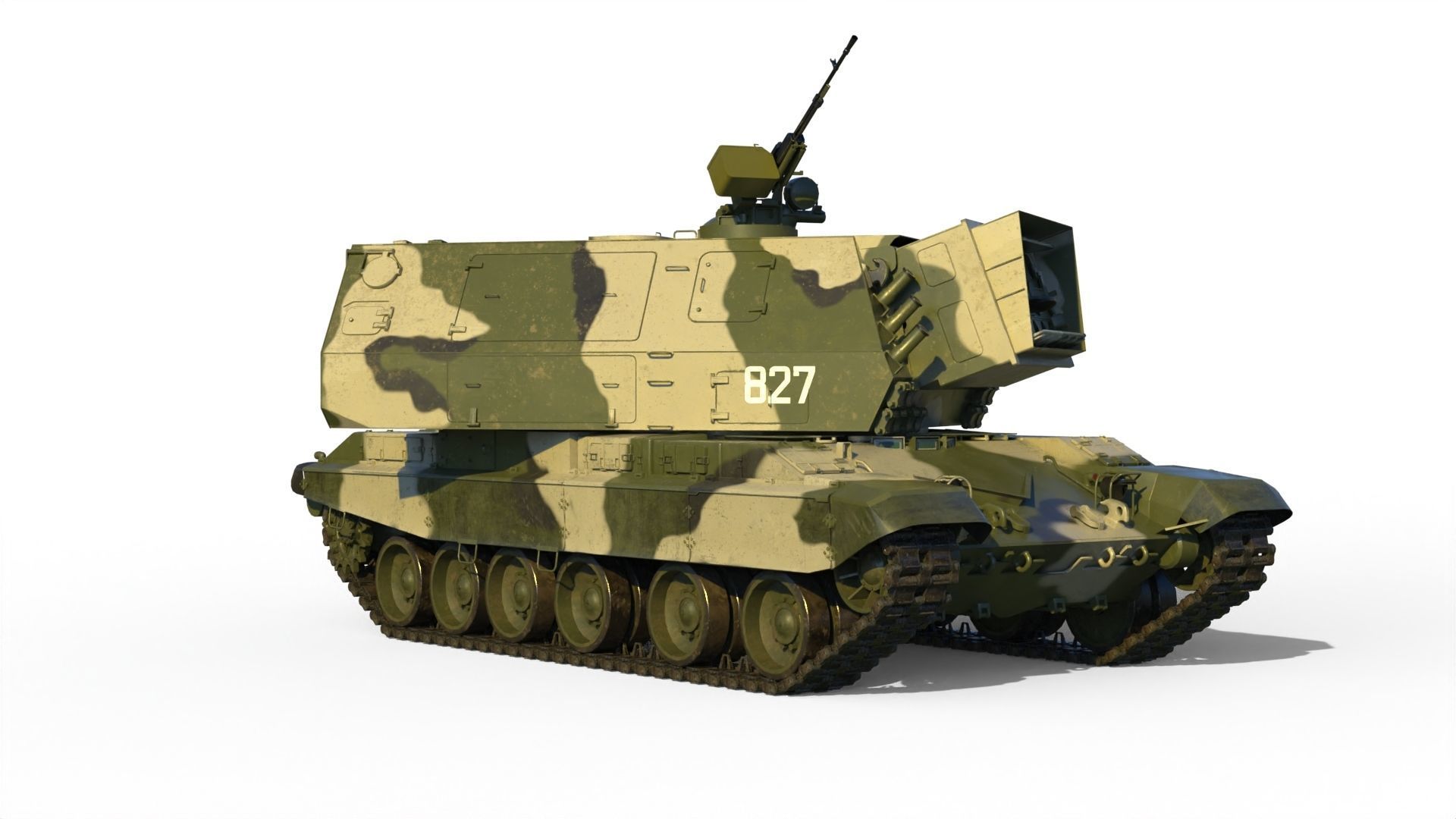 Laser tank 1K17 Szhatie 3D model | CGTrader