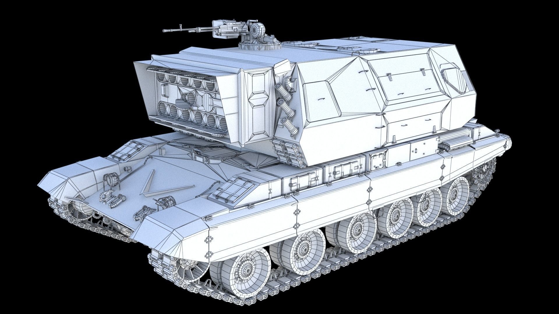 Laser tank 1K17 Szhatie 3D model | CGTrader