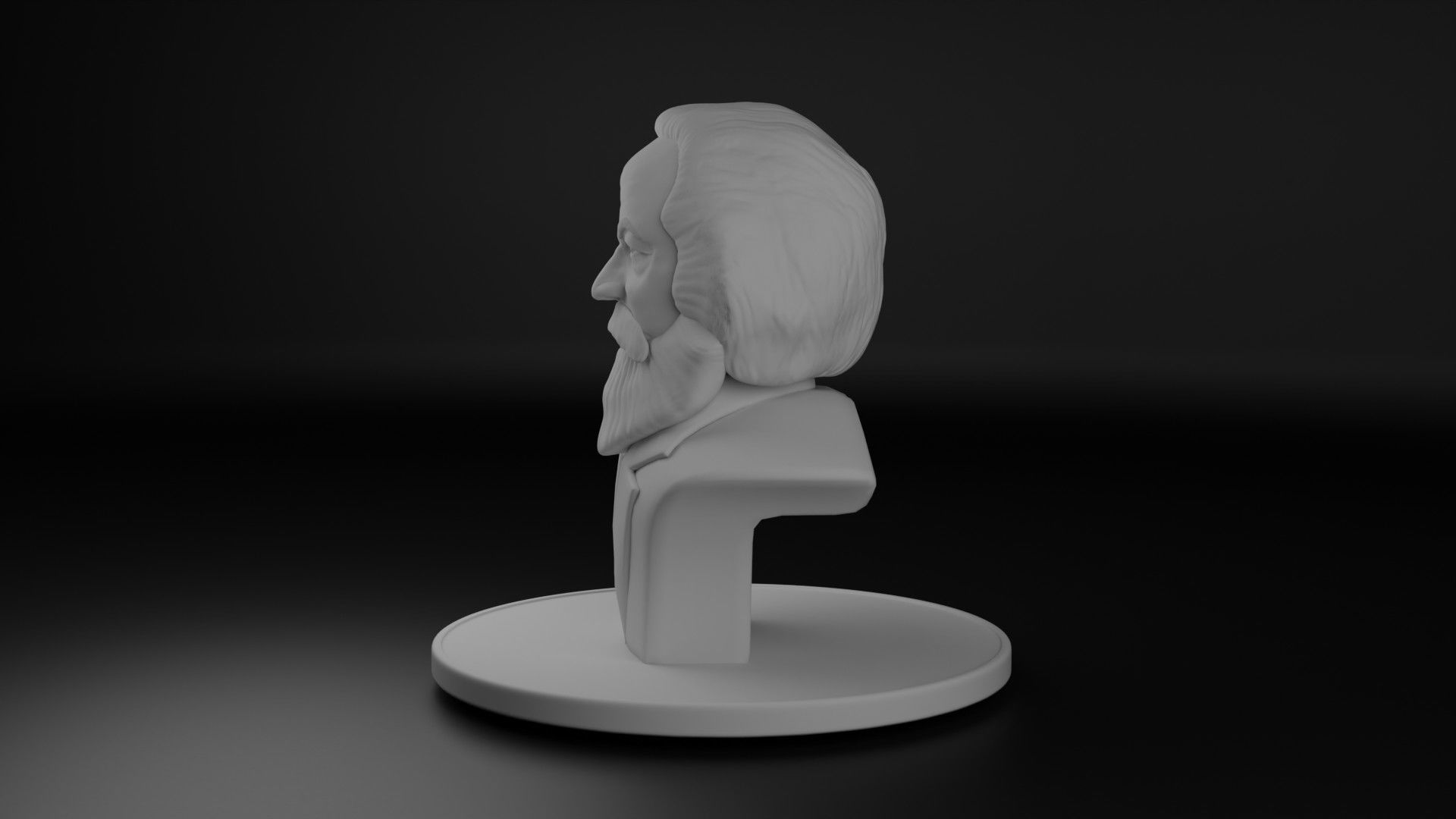 Karl Marx 3D model | CGTrader