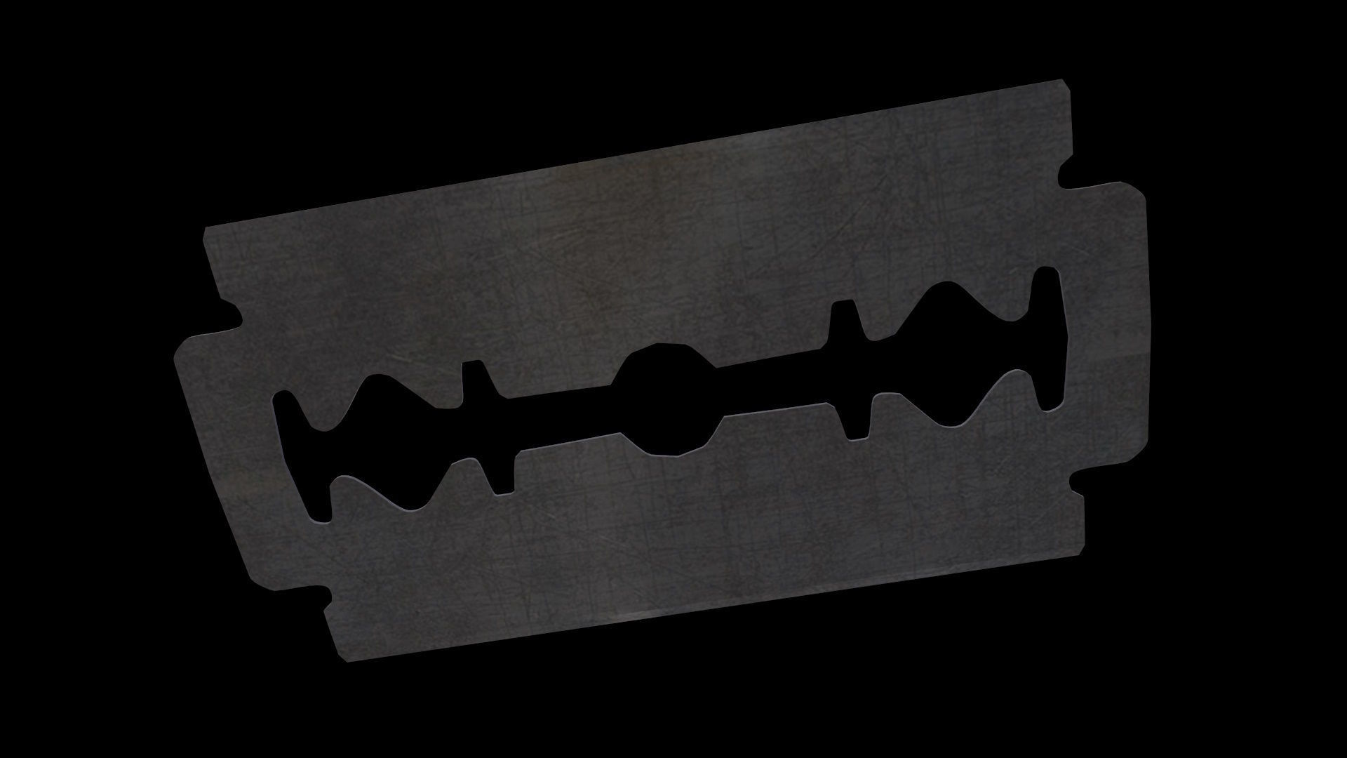 Old razor blade 3D model | CGTrader