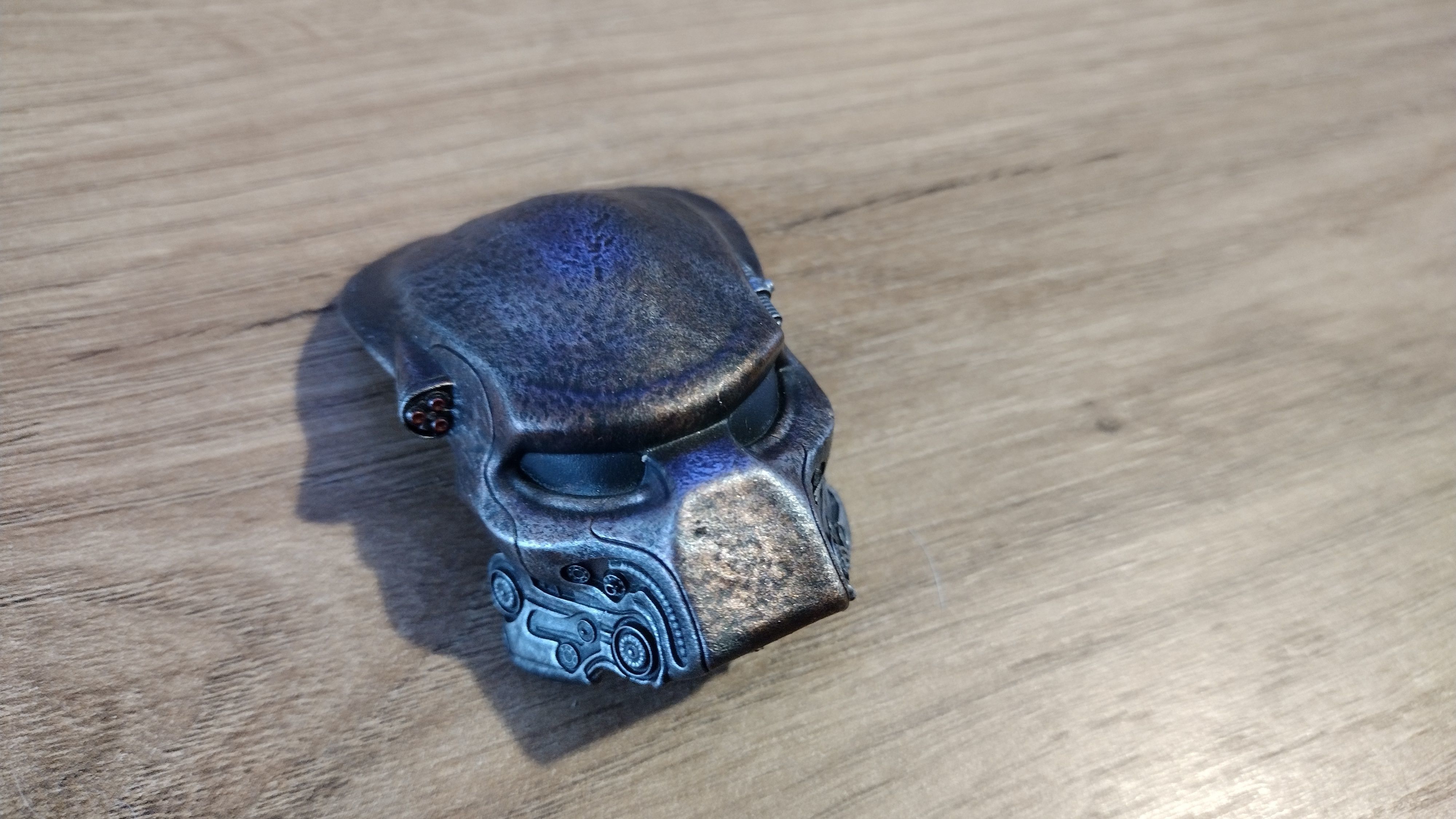 AvP Pyramid Guard Predator Bio Mask 3D model 3D printable | CGTrader