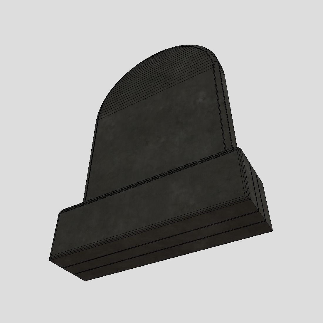 CC0 - Tombstone free VR / AR / low-poly 3D model | CGTrader