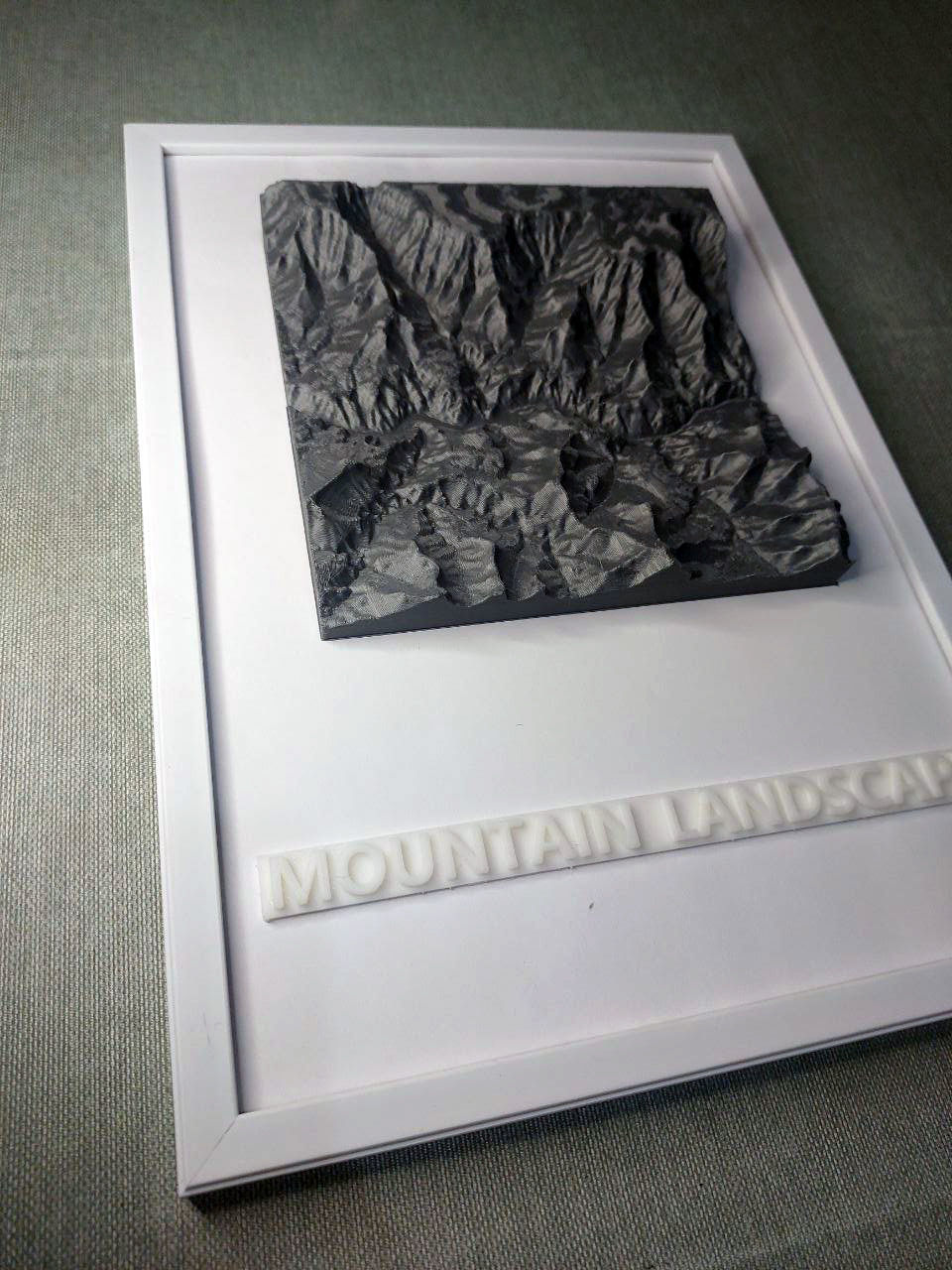 3d printed Mountain landscape Grand Canyon Arizona 3D model 3D ...