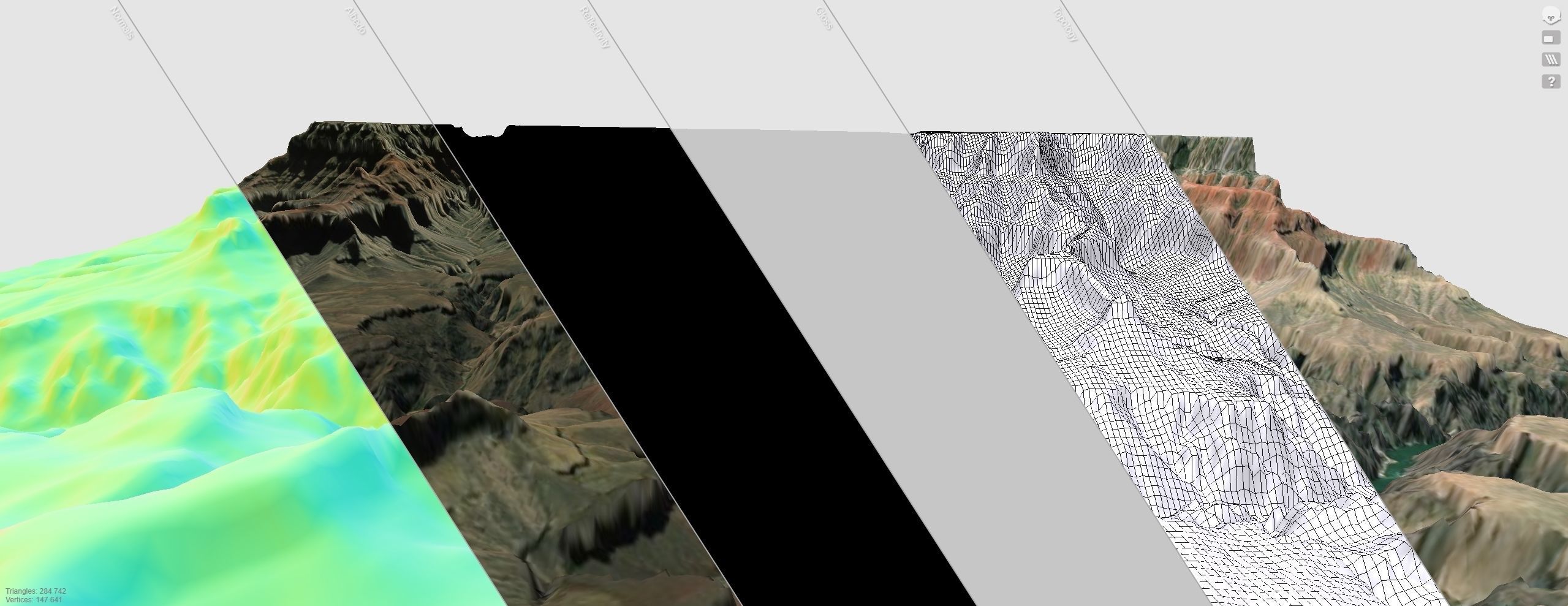 3d printed Mountain landscape Grand Canyon Arizona 3D model 3D ...