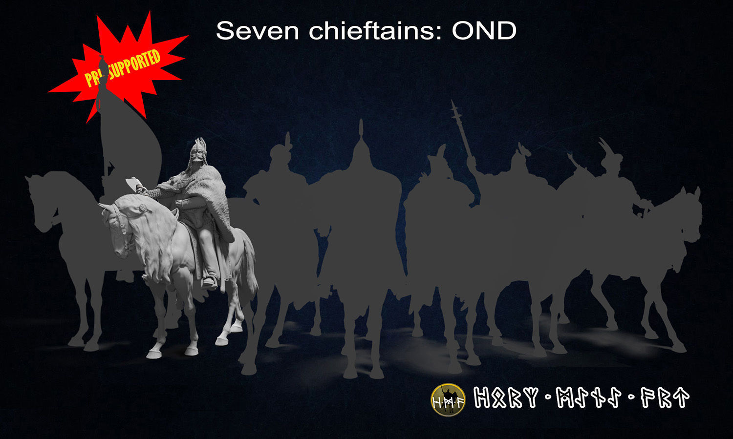 Seven chieftains OND 3D model 3D printable | CGTrader