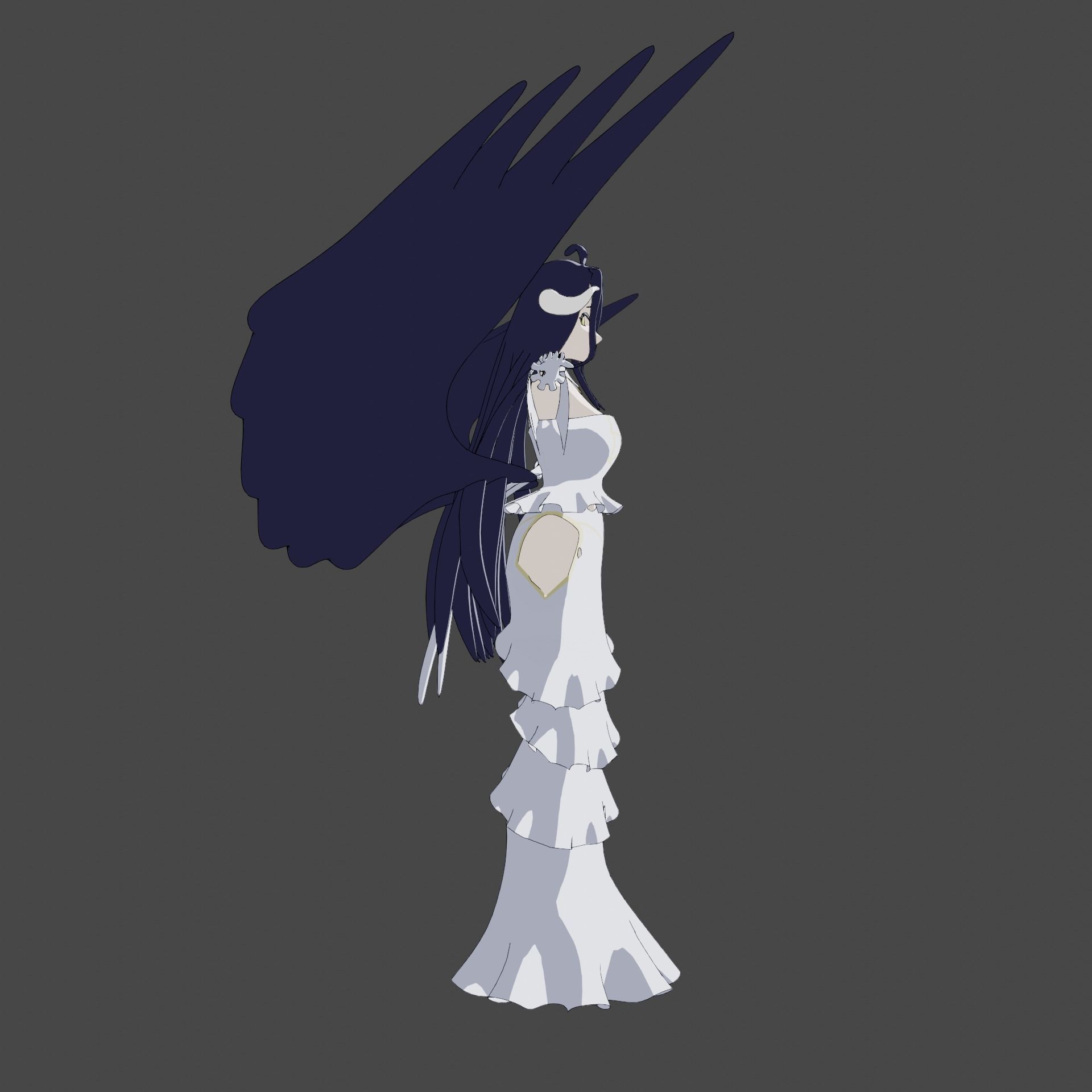3D model Albedo Overlord anime VR / AR / low-poly | CGTrader