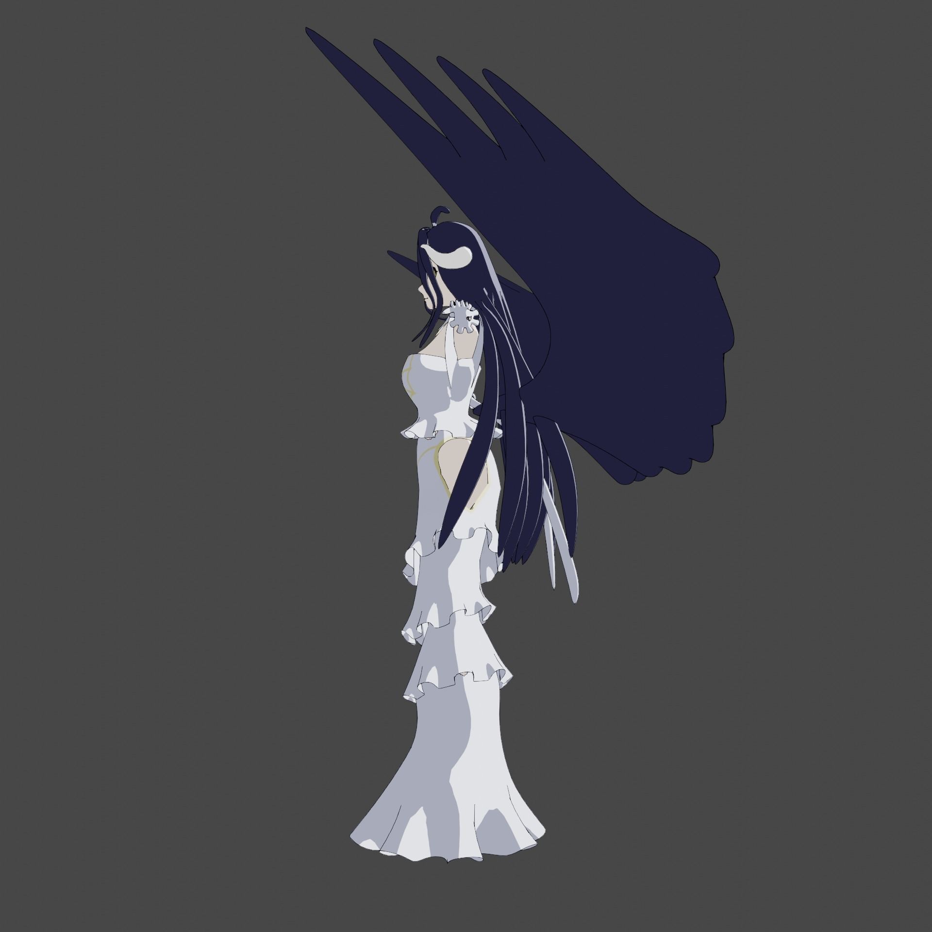 3D model Albedo Overlord anime VR / AR / low-poly | CGTrader