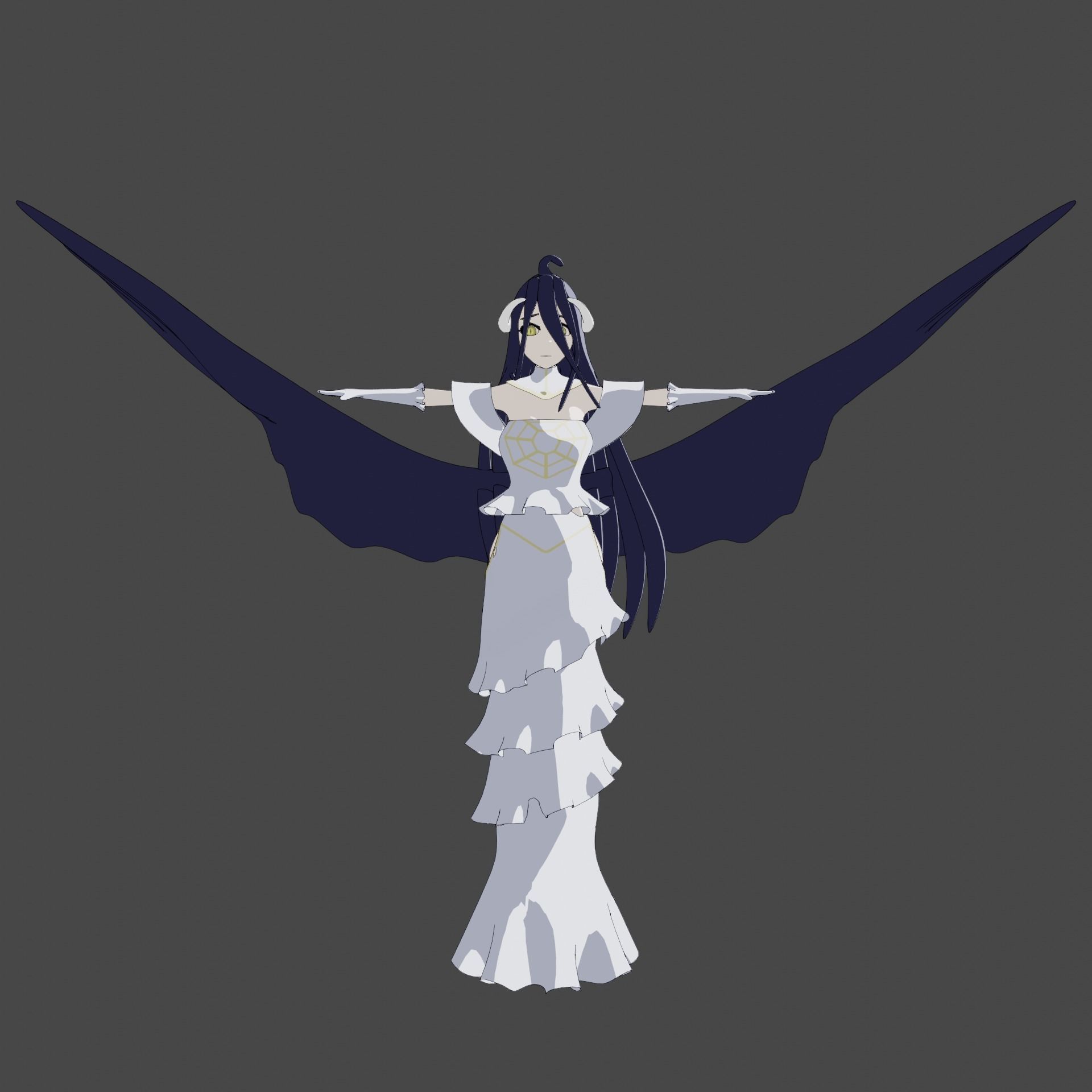 3D model Albedo Overlord anime VR / AR / low-poly | CGTrader