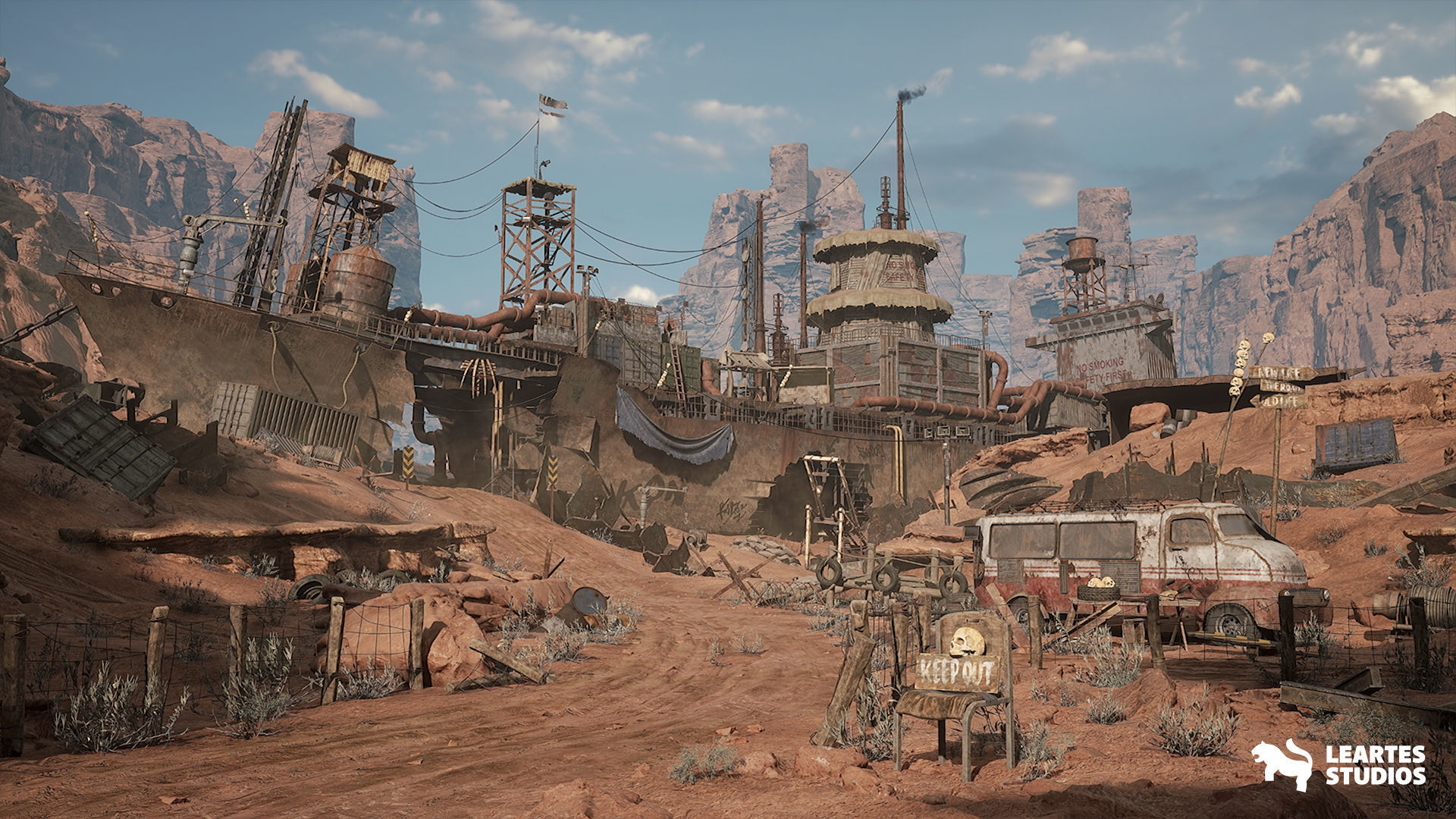 3D model Abandoned Post Apocalyptic Mega Bundle 15 Environment VR / AR ...