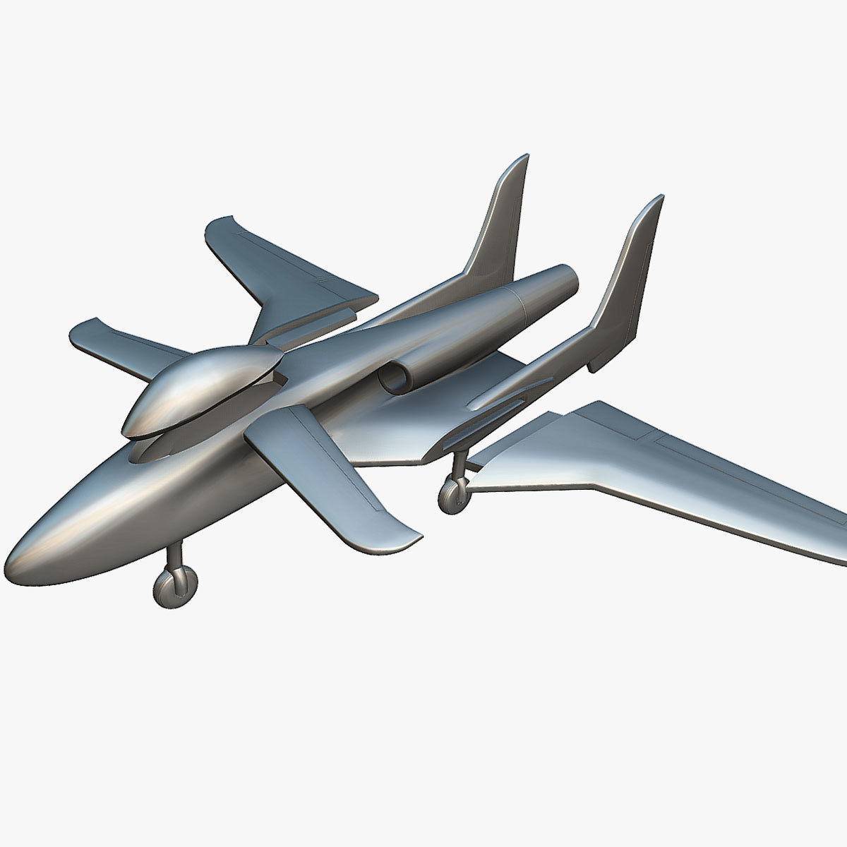 Scaled Composites 151 ARES - 3D Printable Model 3D model 3D printable ...