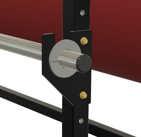 Composite Material Storage Rack 3D model | CGTrader