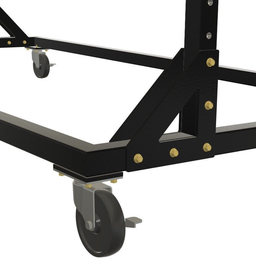 Composite Material Storage Rack 3D model | CGTrader