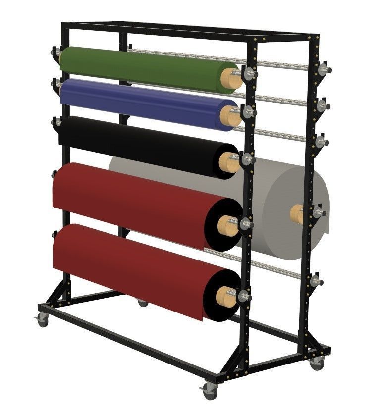Composite Material Storage Rack 3D model | CGTrader