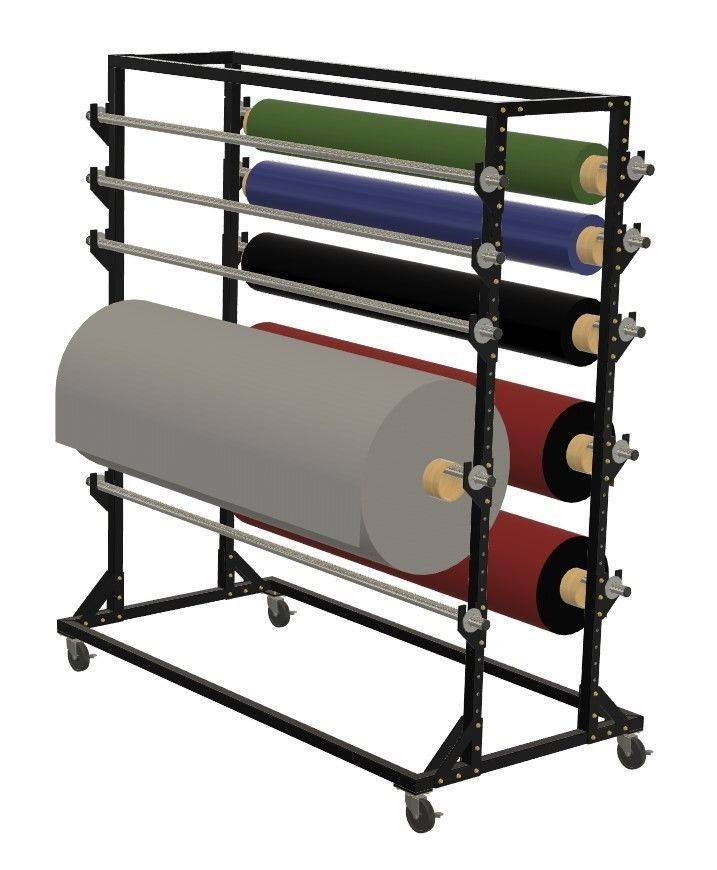 Composite Material Storage Rack 3D model | CGTrader