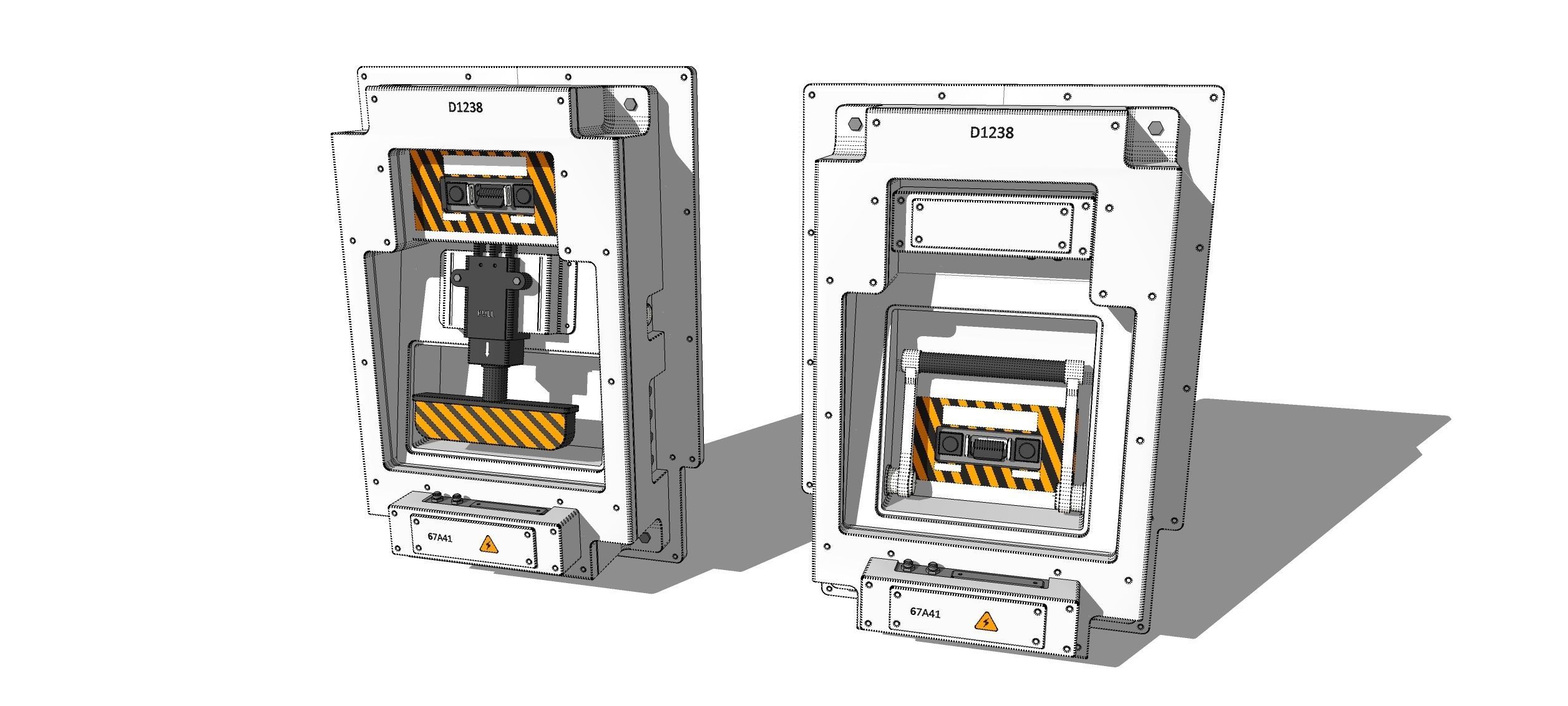 Dashboard 5 control panel with buttons and knobs 3D model | CGTrader