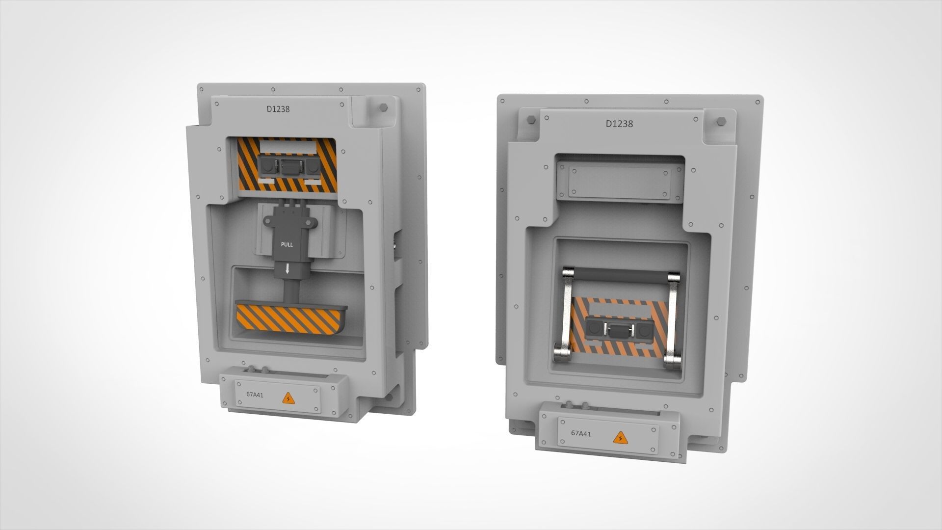 Dashboard 5 control panel with buttons and knobs 3D model | CGTrader