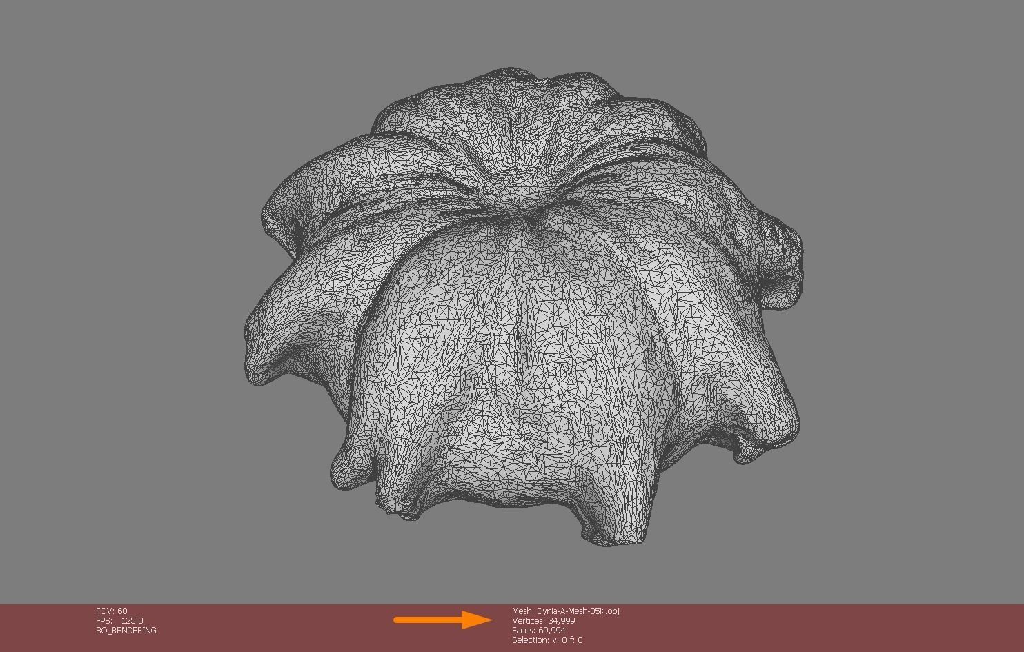 Pumpkin - mini -3D scan 3D model 3D printable | CGTrader