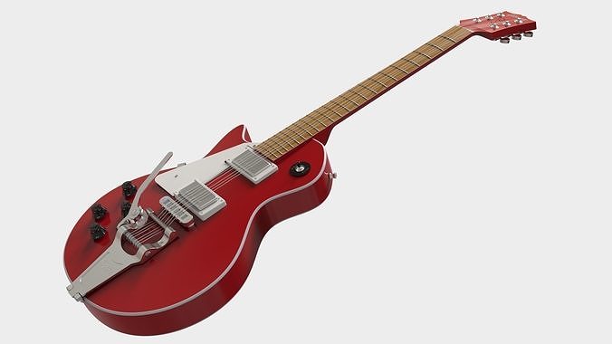 Guitar 3D model | CGTrader