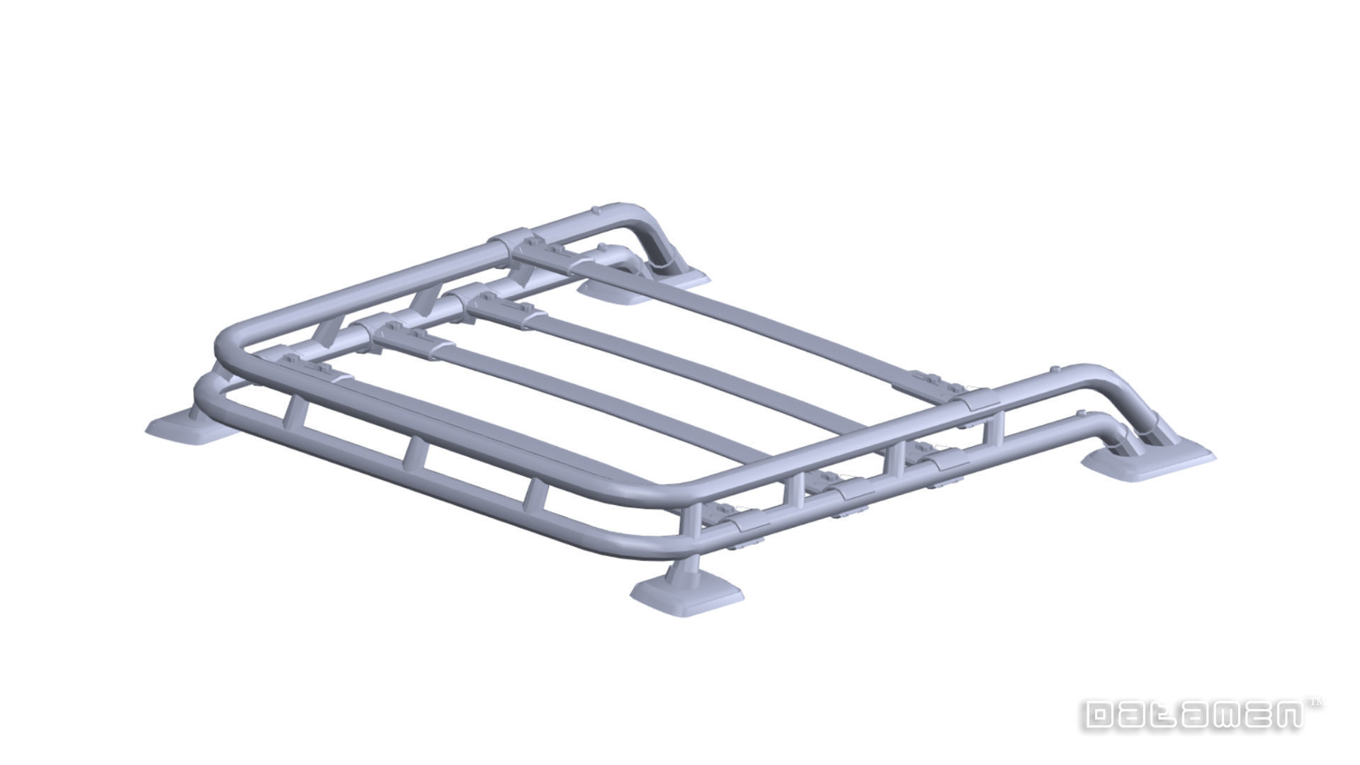 2019 Toyota 4Runner TRD Pro Genuine OEM Roof Rack 3D model | CGTrader