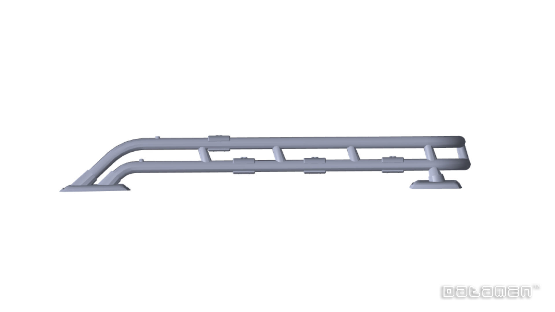 2019 Toyota 4Runner TRD Pro Genuine OEM Roof Rack 3D model | CGTrader