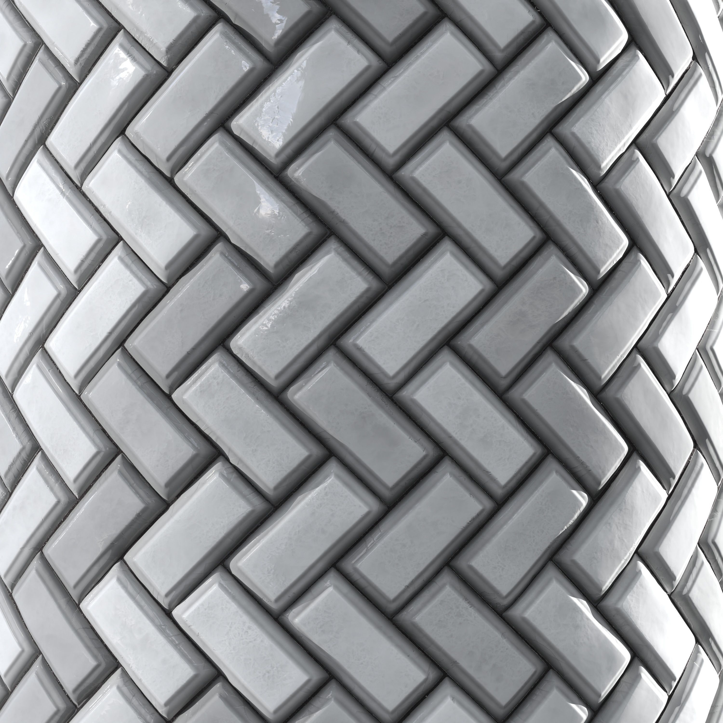 kitchen glaze tile PBR texture 001 Texture | CGTrader