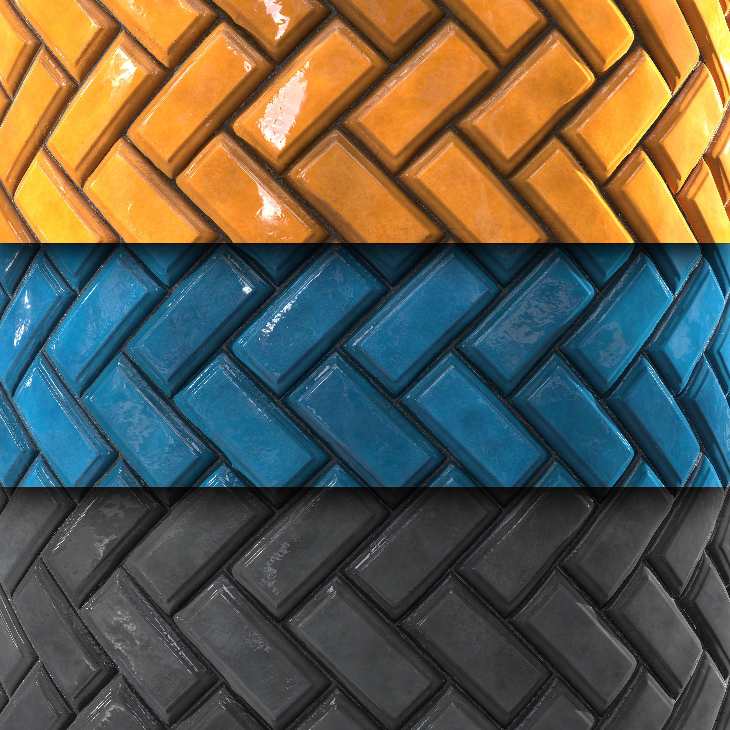 kitchen glaze tile PBR texture 001 Texture | CGTrader