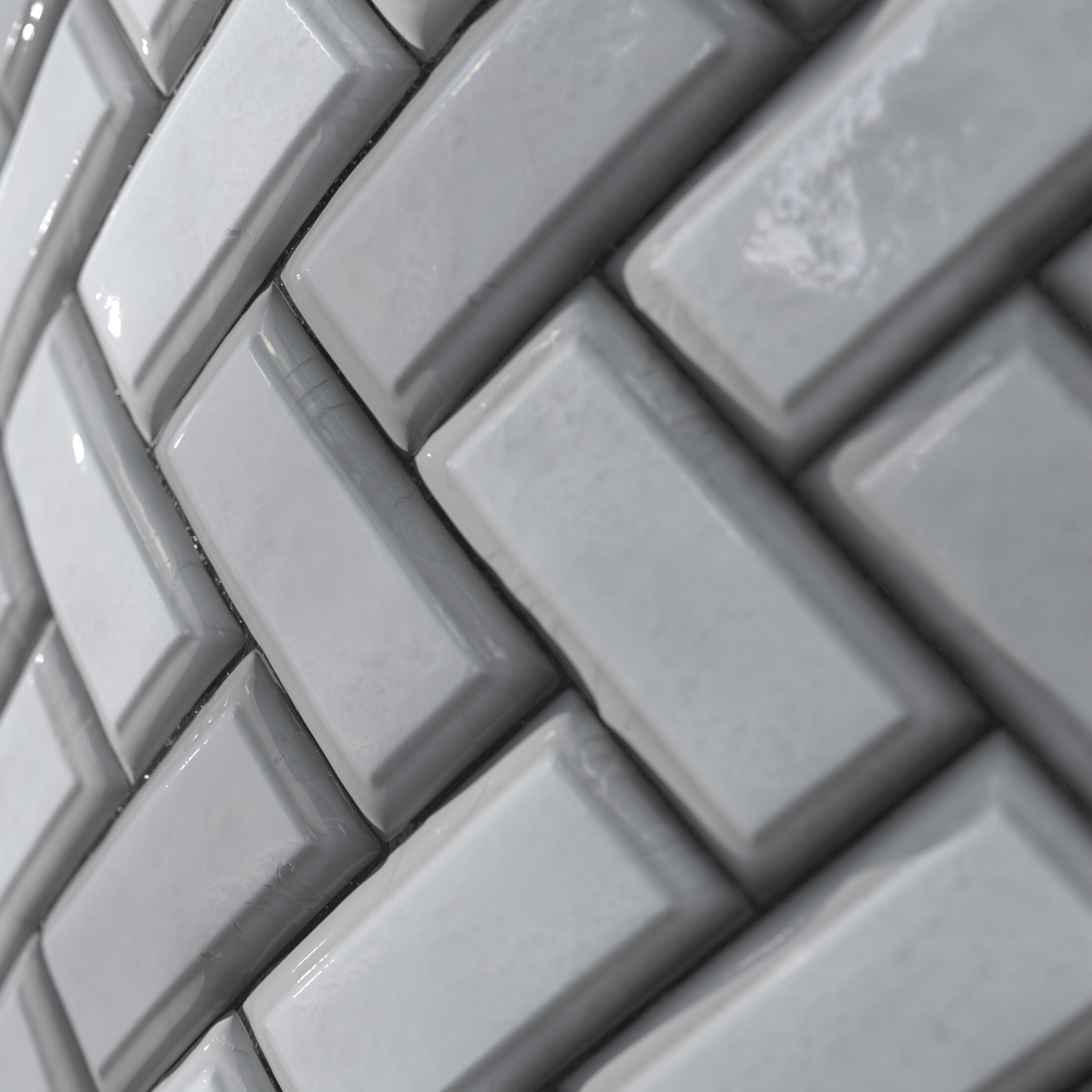 kitchen glaze tile PBR texture 001 Texture | CGTrader