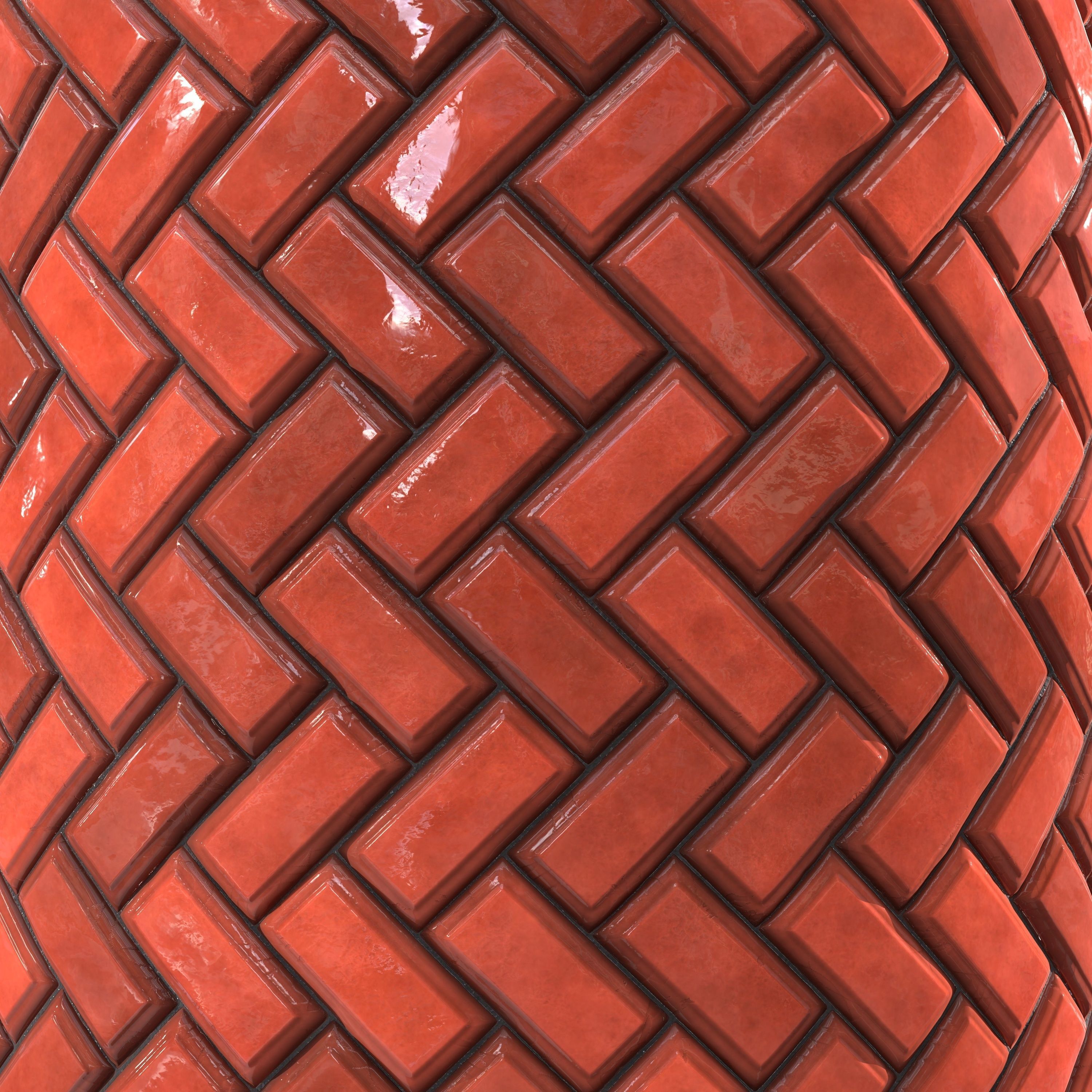 kitchen glaze tile PBR texture 001 Texture | CGTrader