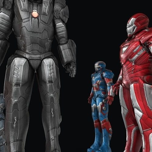 Man Iron Modern robot Toy 3D model | CGTrader