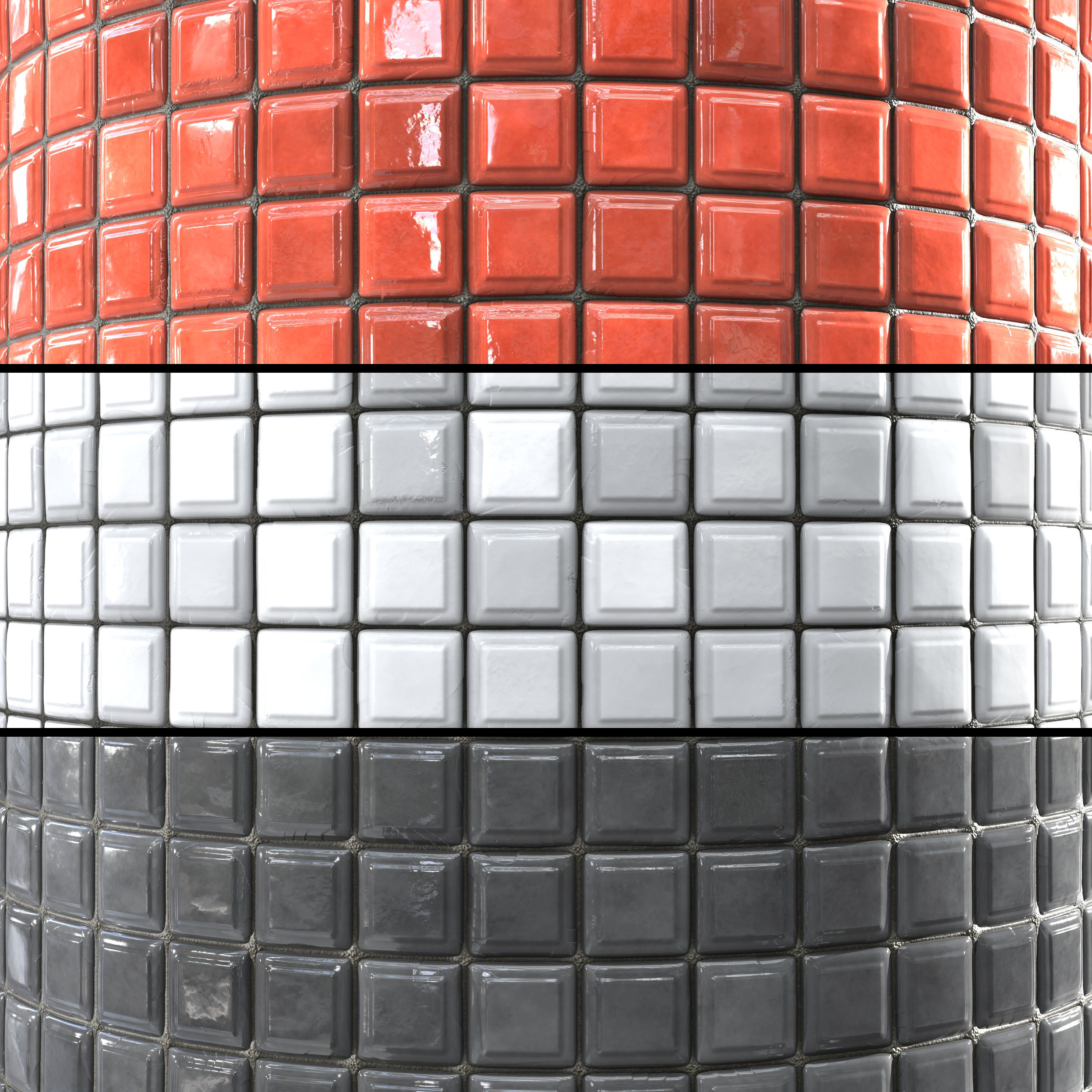 kitchen glaze tile PBR texture 003 Texture | CGTrader