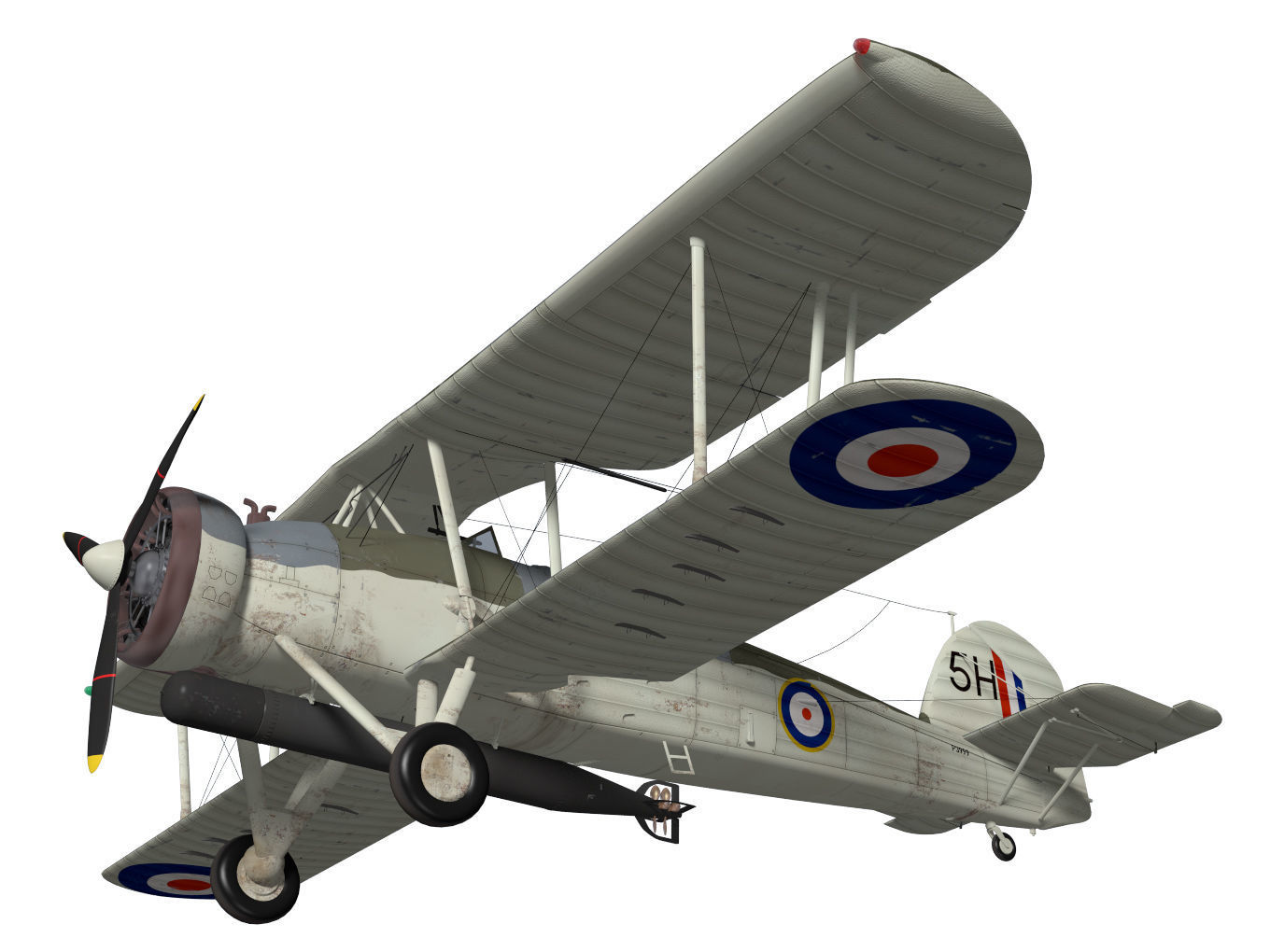fairey swordfish Mk1 3D model | CGTrader
