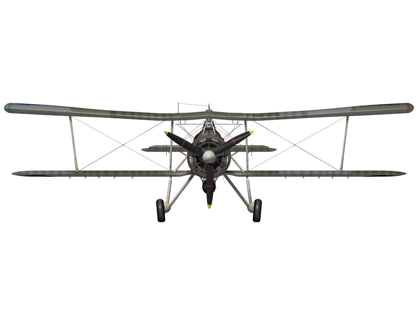fairey swordfish Mk1 3D model | CGTrader