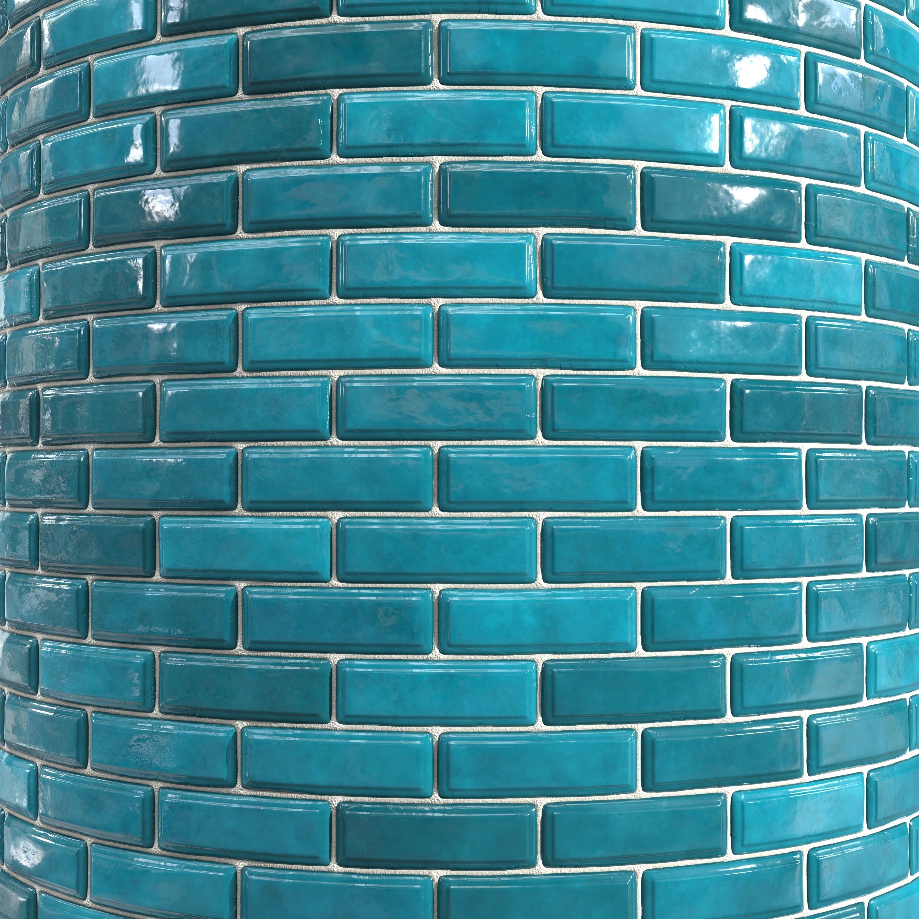 kitchen glaze tile PBR texture 004 Texture | CGTrader