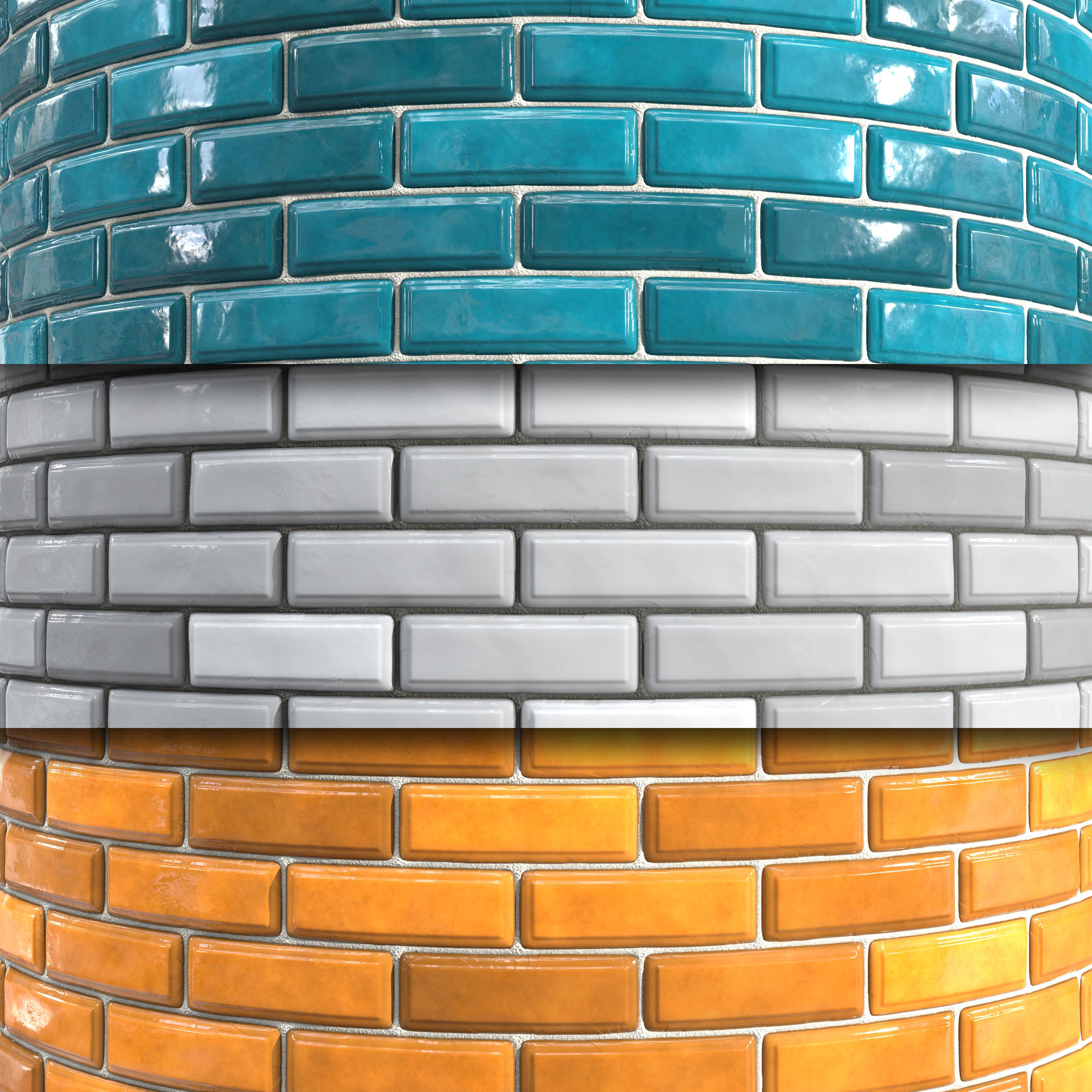 kitchen glaze tile PBR texture 004 Texture | CGTrader