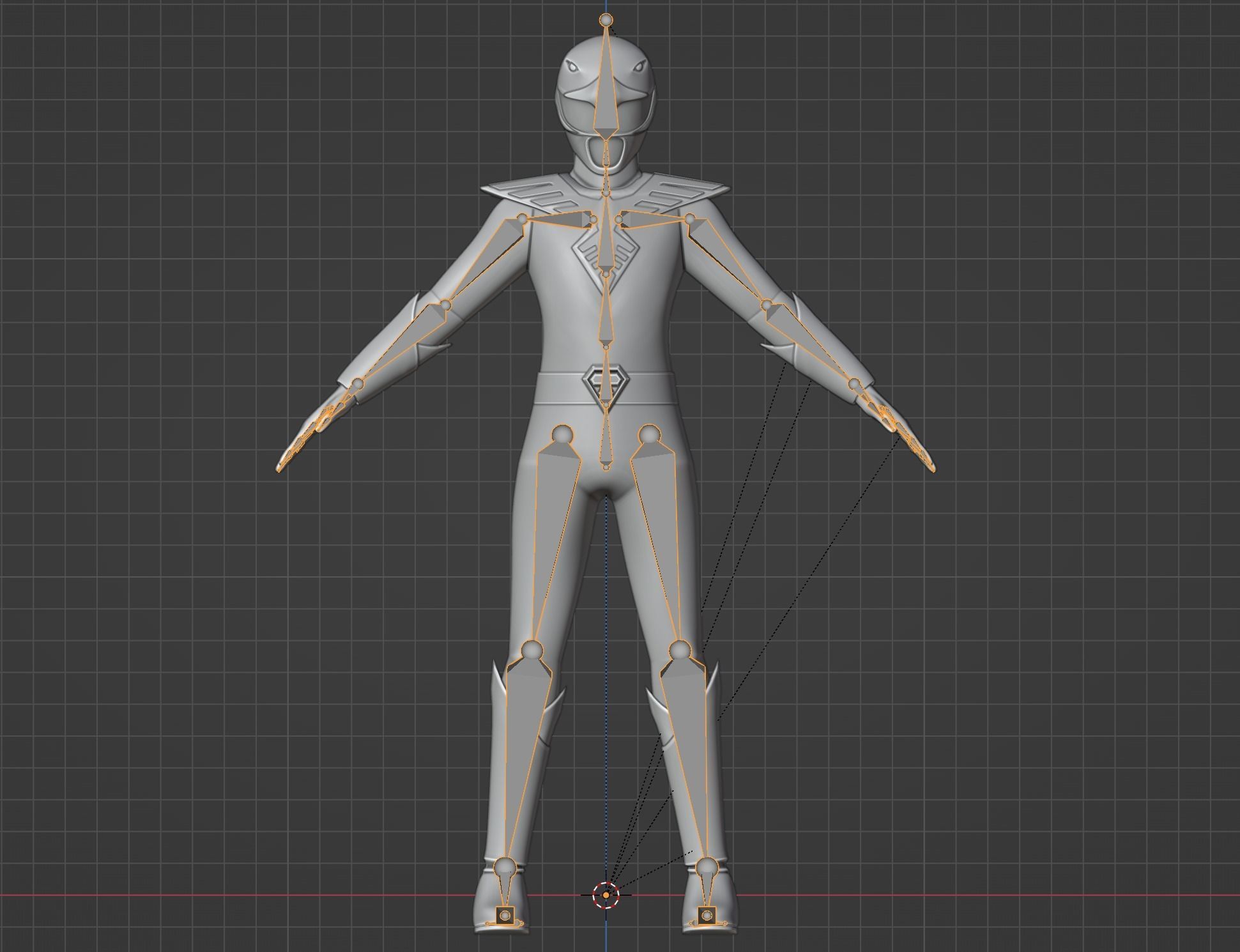 Red Hawk - Chojin Sentai Jetman 3D model rigged | CGTrader